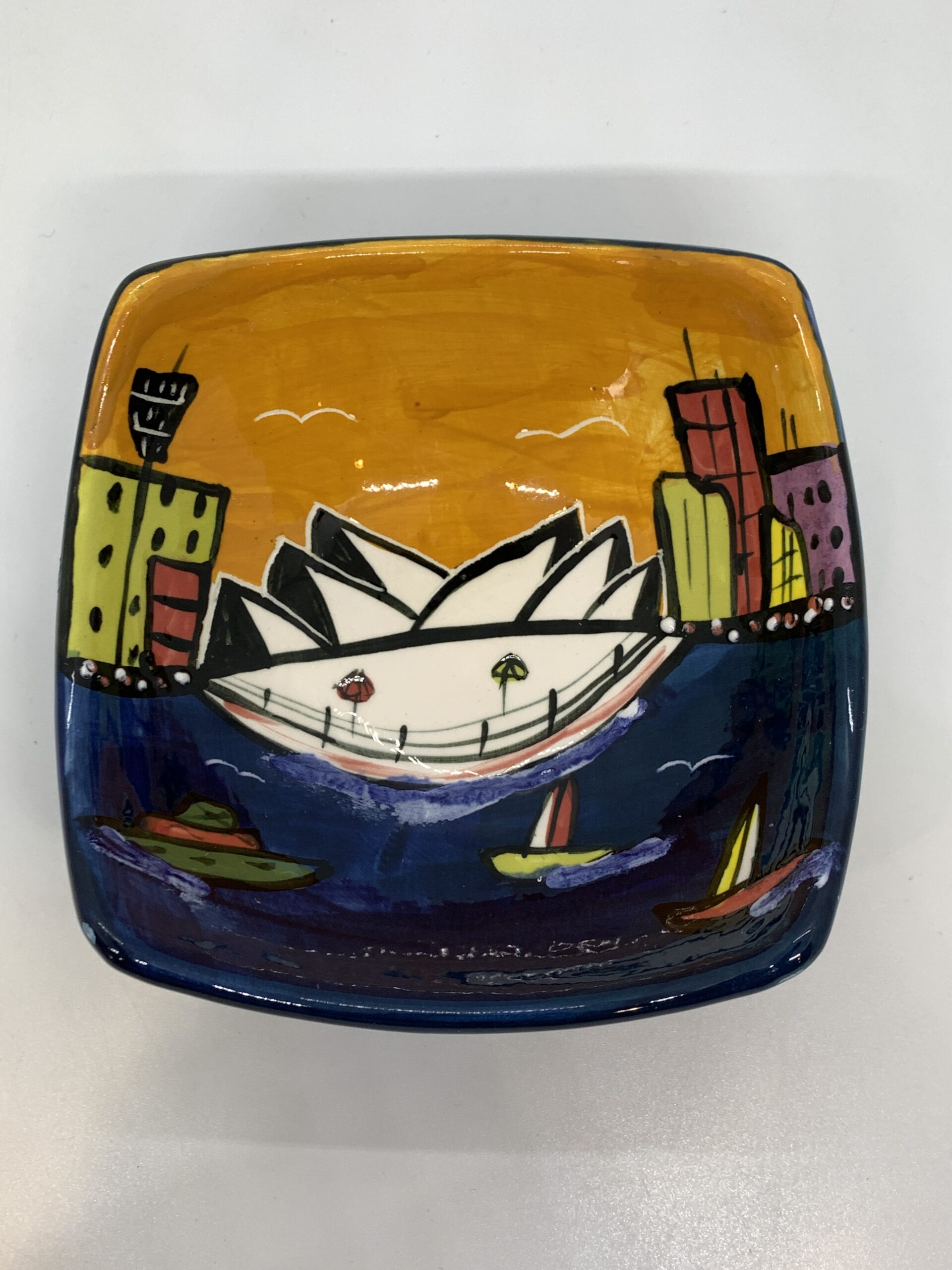 Sam and Marianne Australian Pottery Opera House Bowl 14cm - Vintage ...