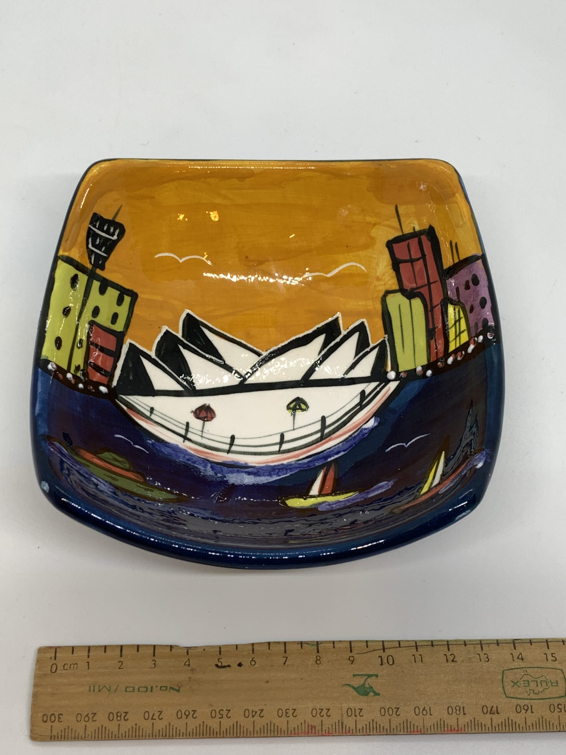 Sam and Marianne Australian Pottery Opera House Bowl 14cm - Vintage ...