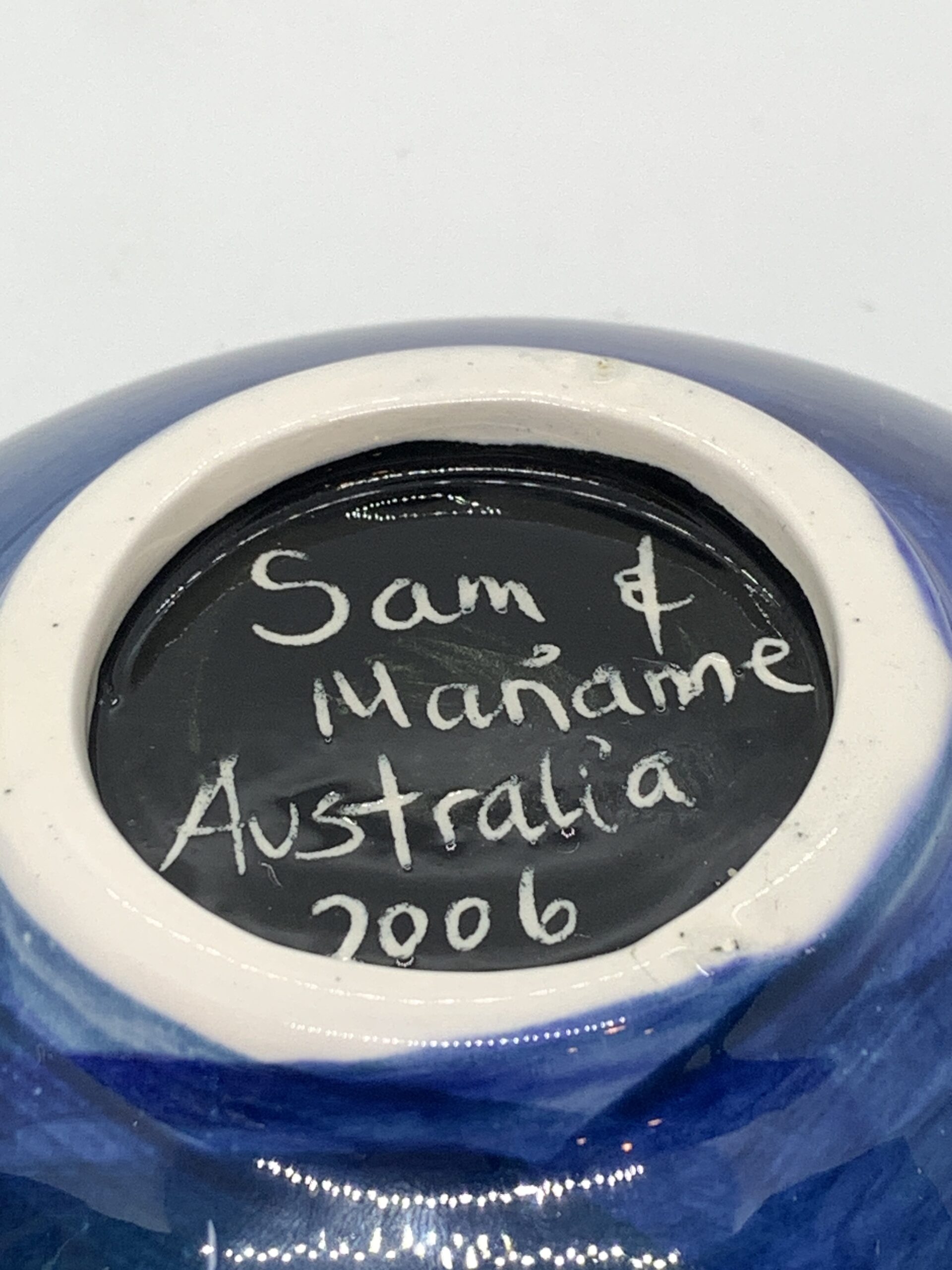Sam and Marianne Harbour Bridge Australian Pottery Bowl 14cm - Vintage ...