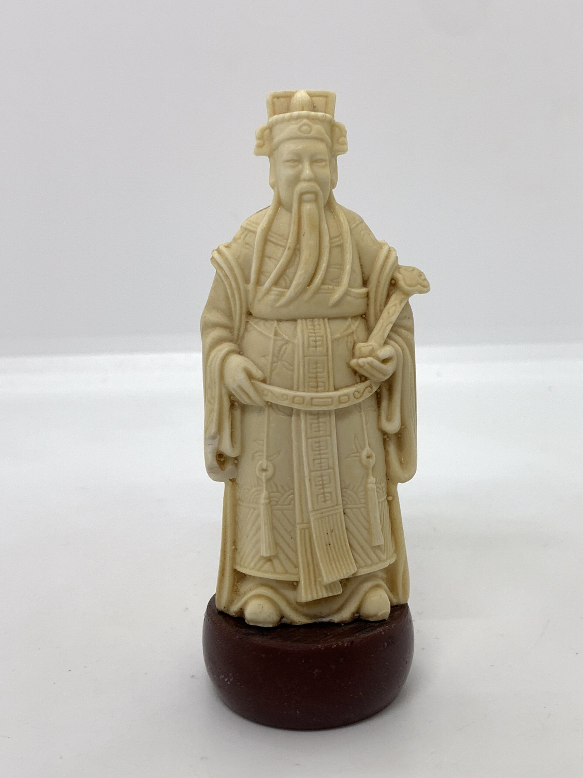 Vintage Asian Figure on Base 10cm (AF) - Vintage Keepsakes
