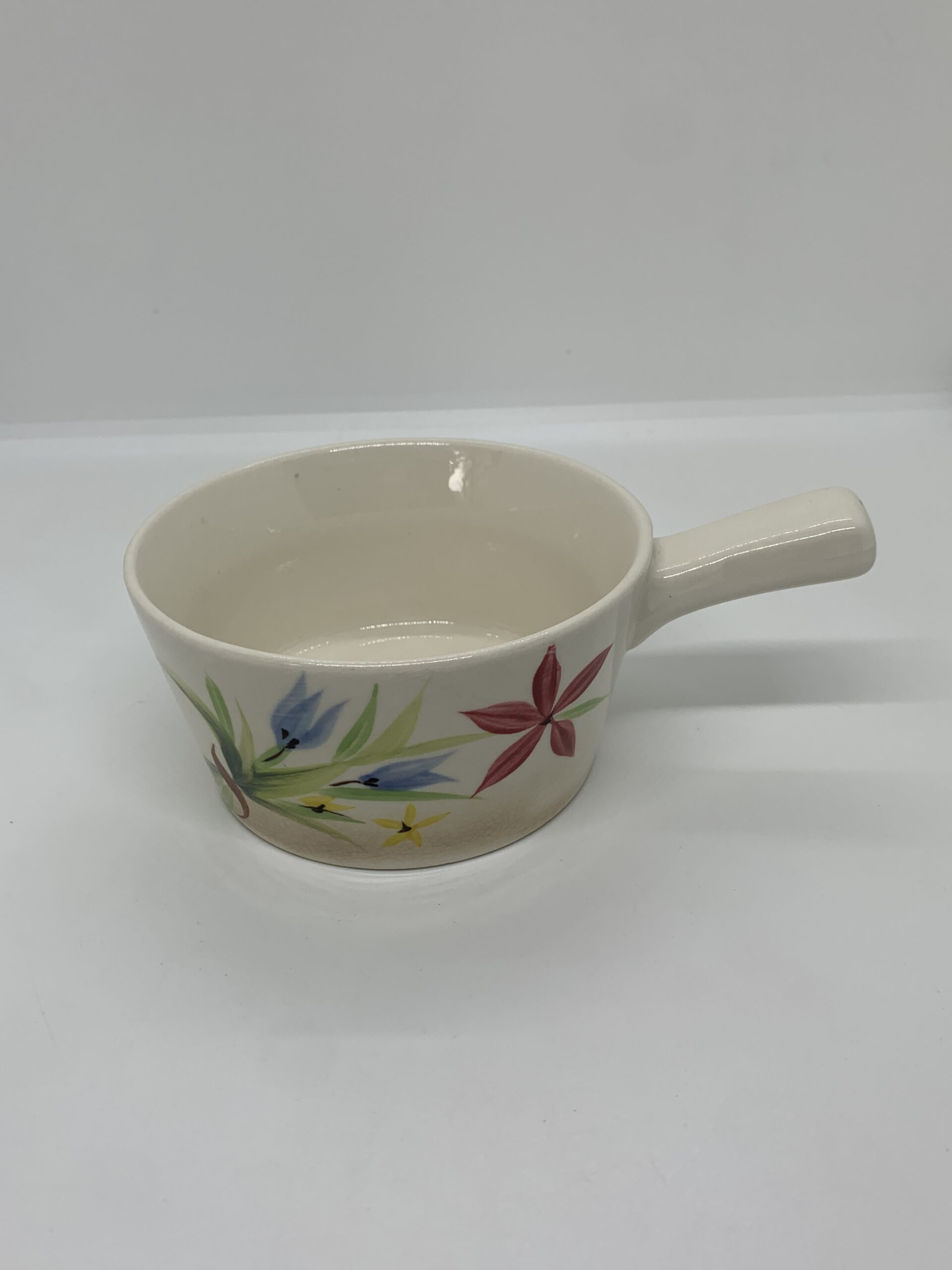 Three Japanese Autumn Themed Ramekin 5.5cm high (some crazing ...