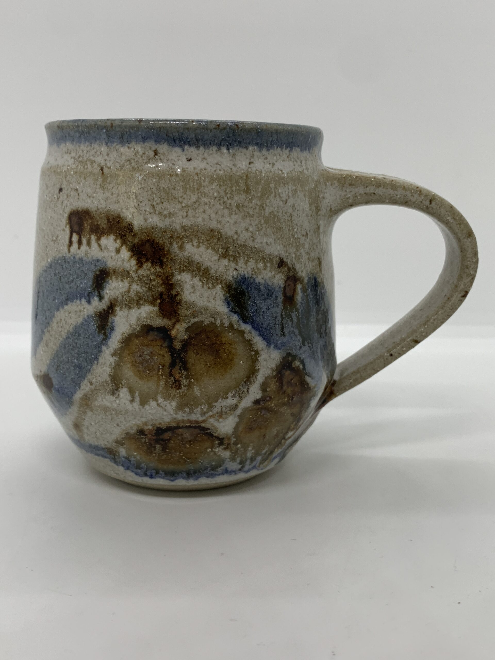 (FOUR) Harcourt Cannie Ridge Pottery Mug (2 AF) - Vintage Keepsakes