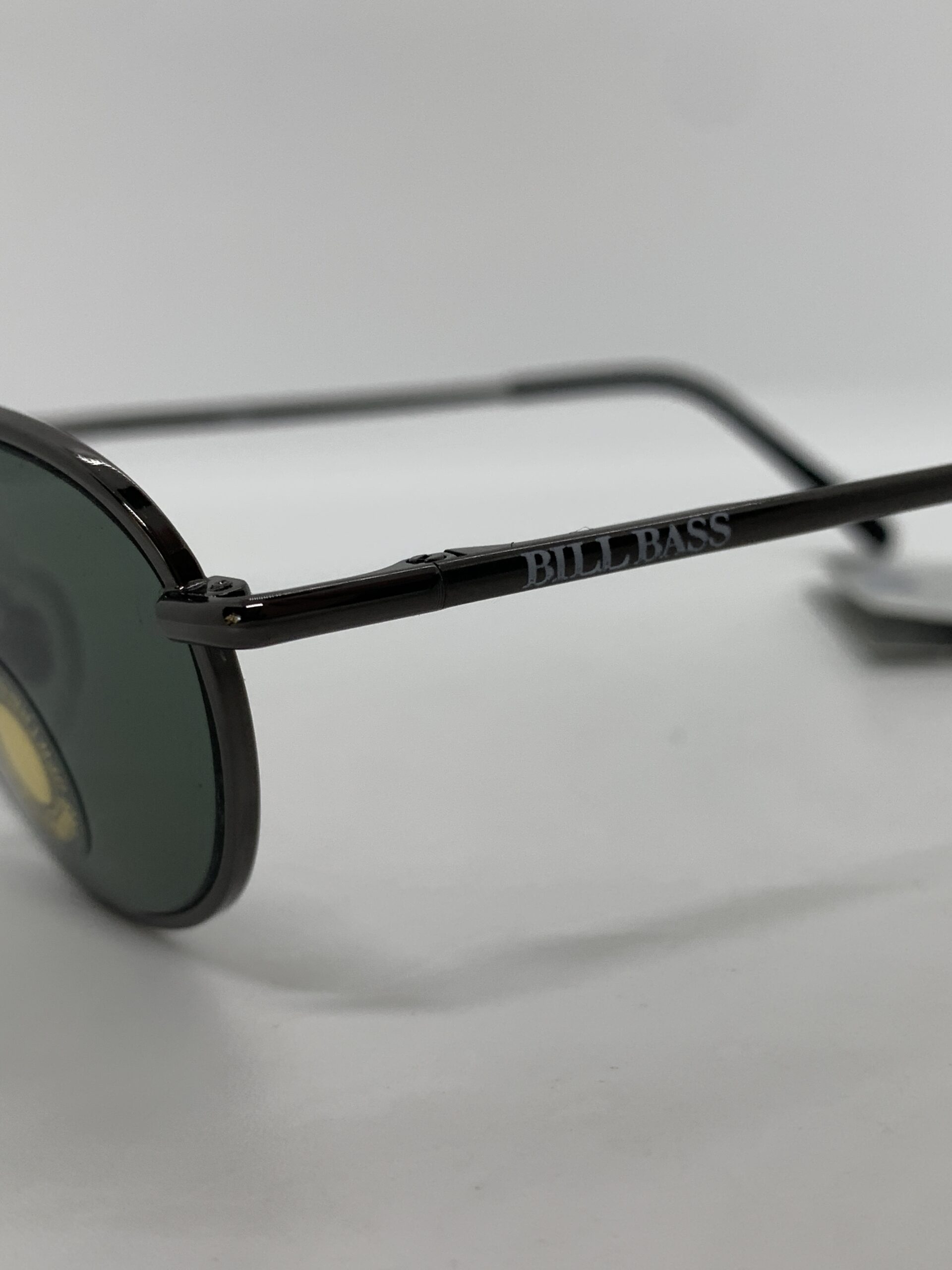 Bill Bass Sunglasses UV in Case with Tags - Charcoal #4 - Vintage Keepsakes