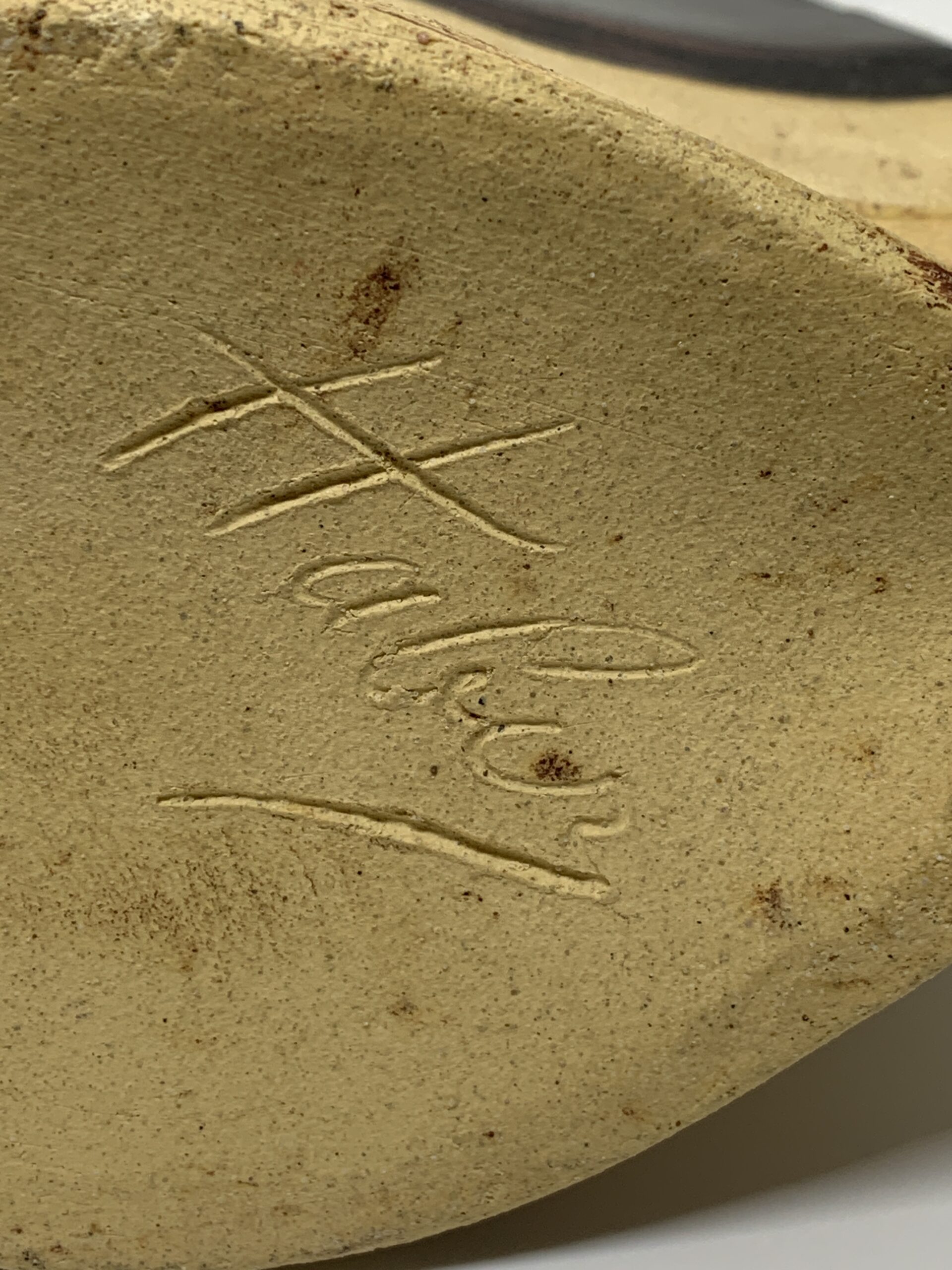 Haber signed Alka Ceramics Malta Pottery Vase 30cm - Vintage Keepsakes