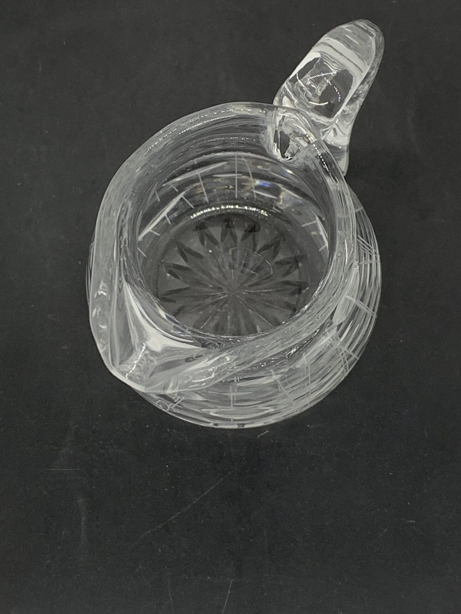 Crystal Jug 14cm high - Vintage Keepsakes