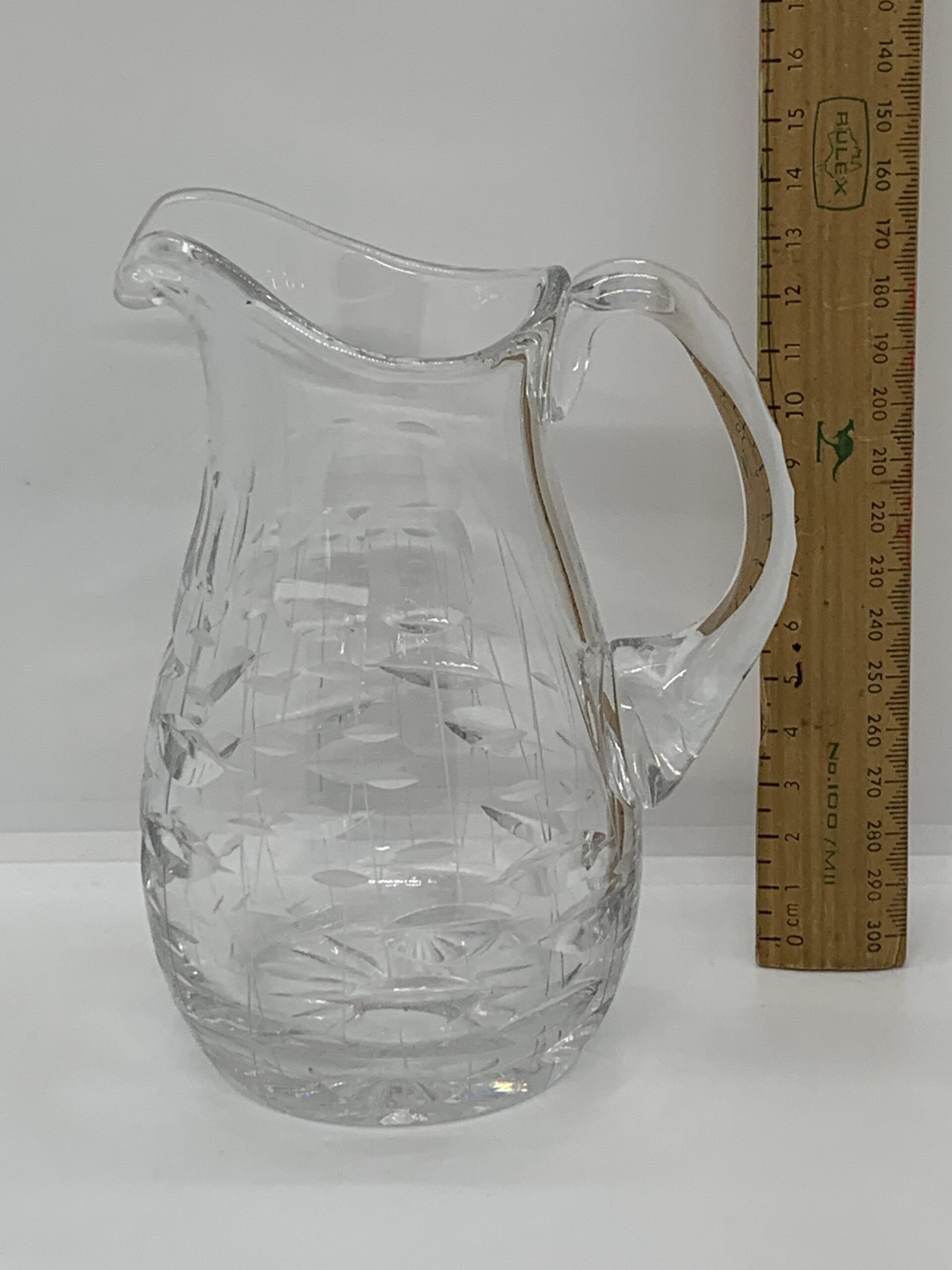 Crystal Jug 14cm high - Vintage Keepsakes