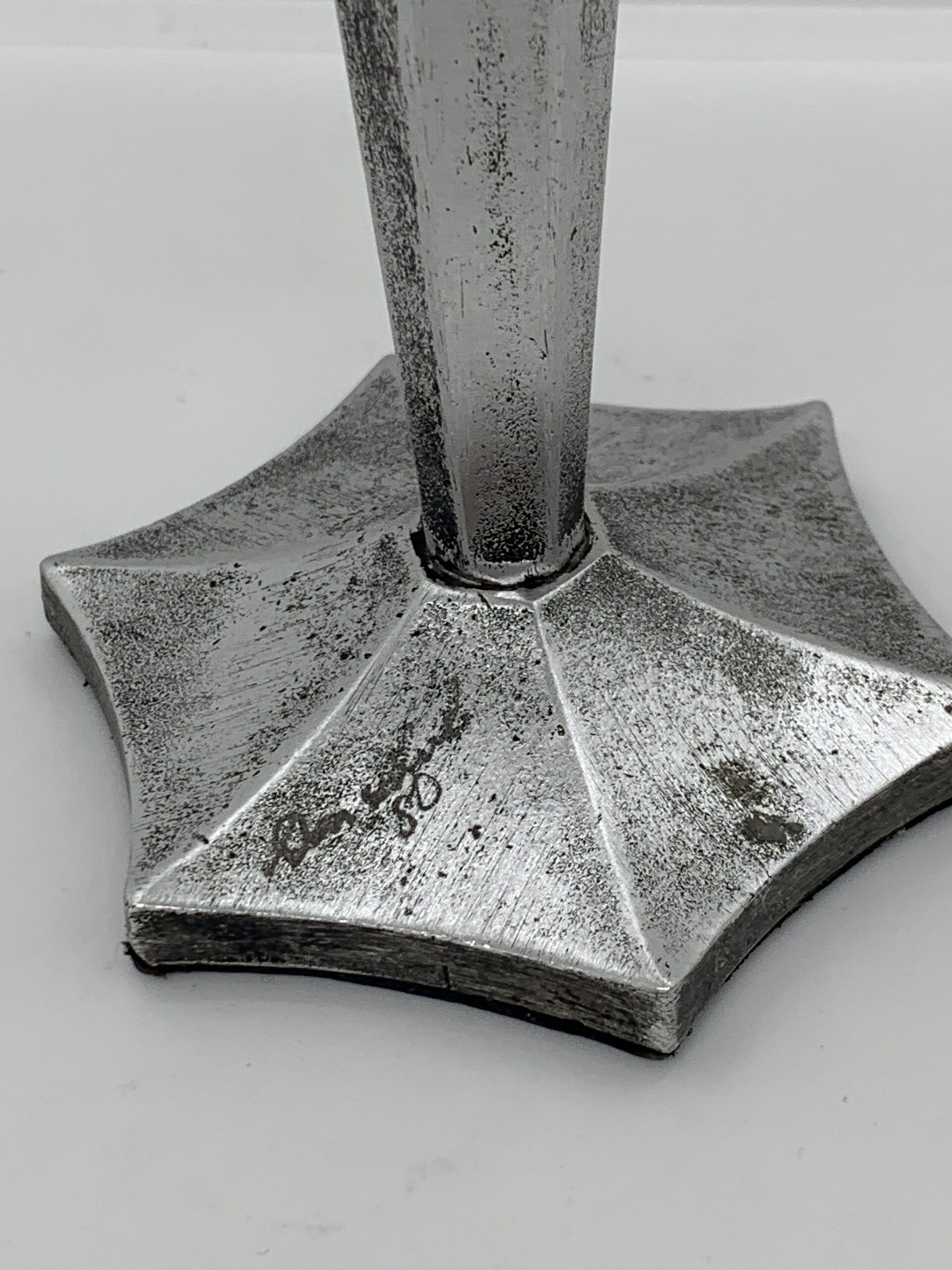 1980s Don Shiel Brutalist Design Goblet with Hexagonal Base - Vintage ...