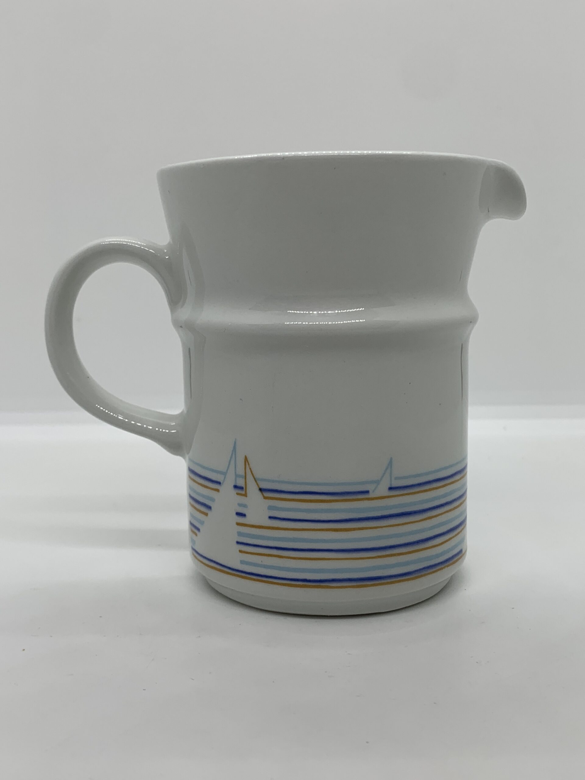Figgjo Regatta Pattern Milk Jug - Vintage Keepsakes