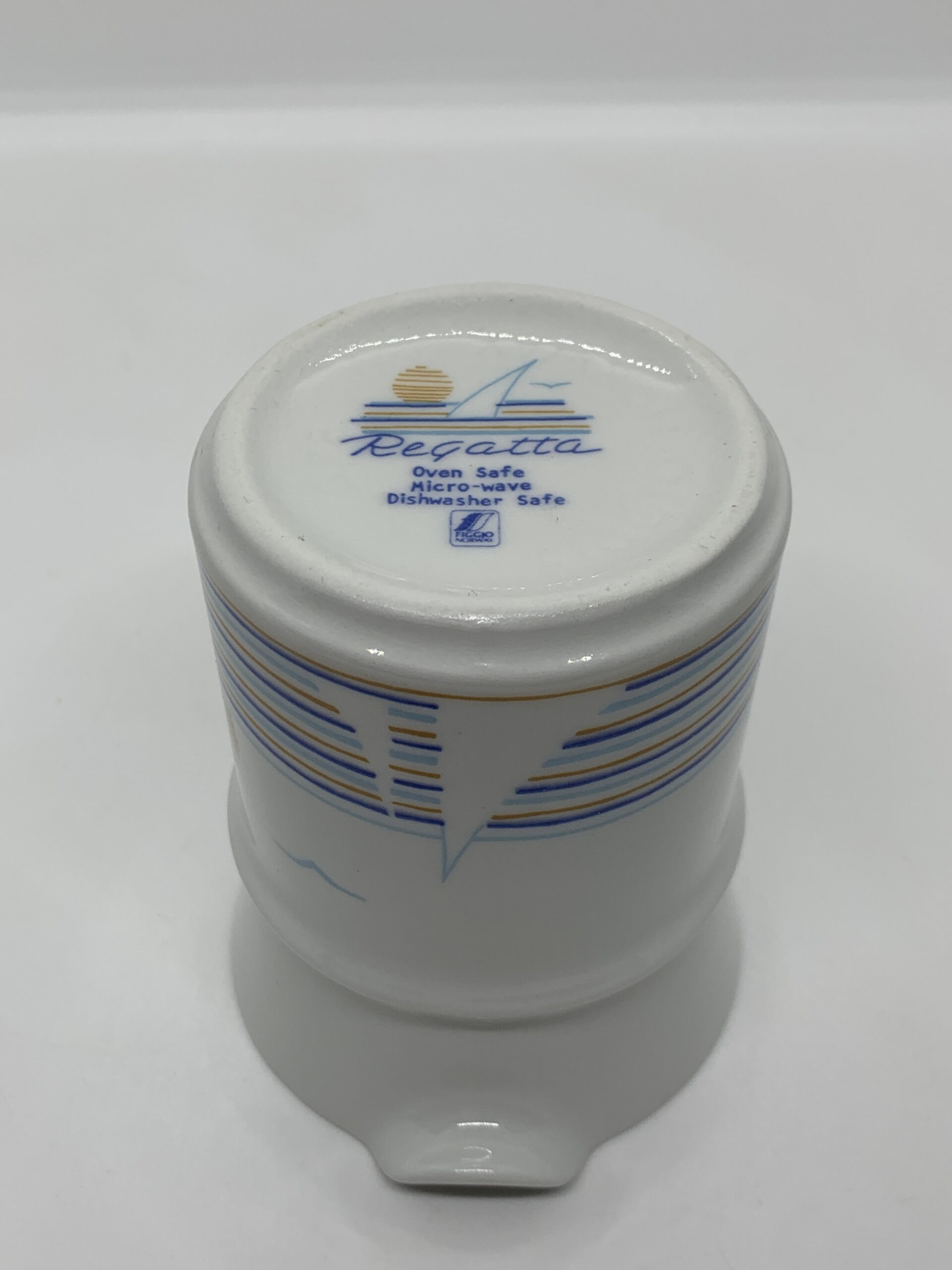 Figgjo Regatta Pattern Milk Jug - Vintage Keepsakes