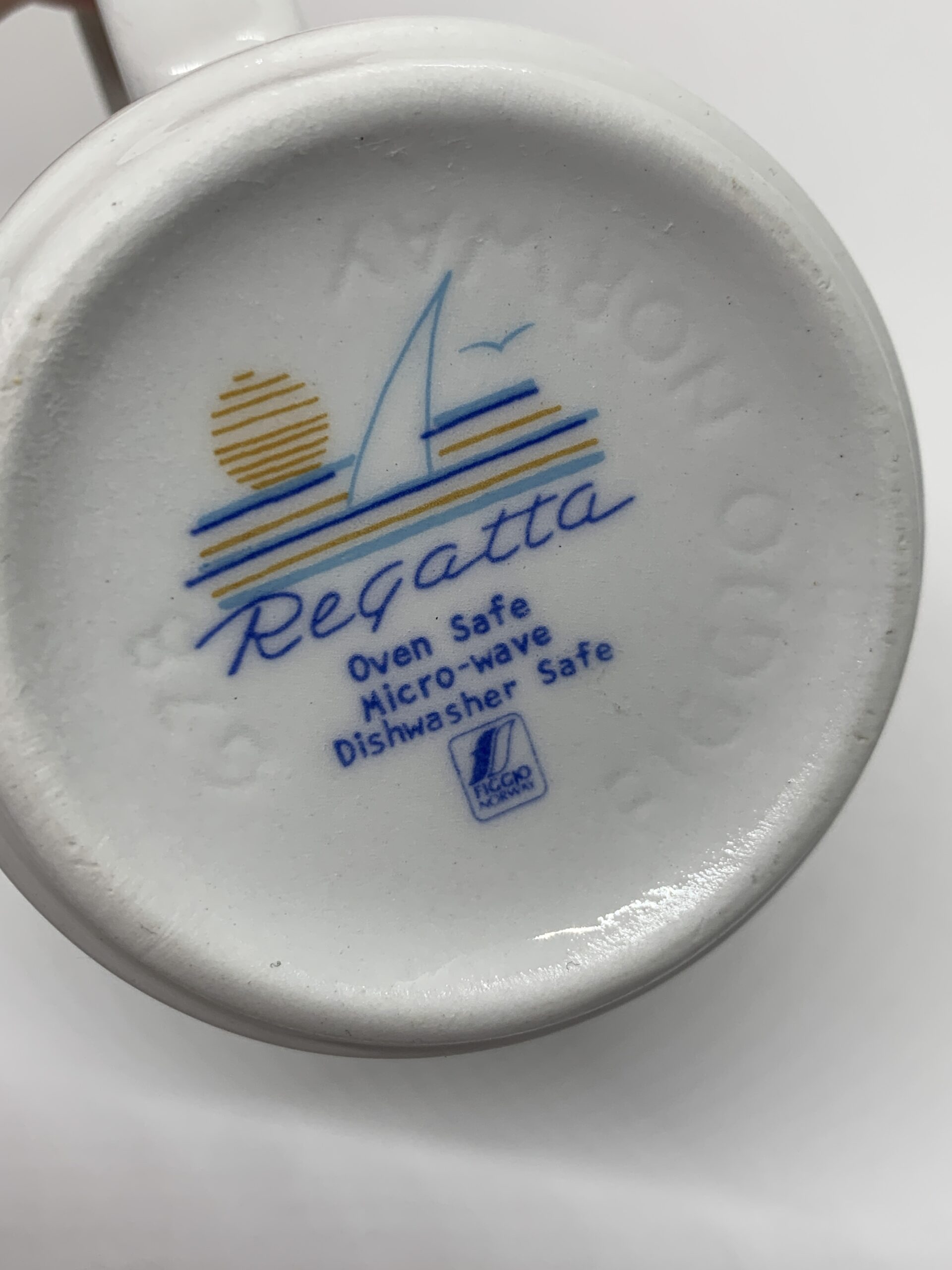 Figgjo Regatta Pattern Milk Jug - Vintage Keepsakes