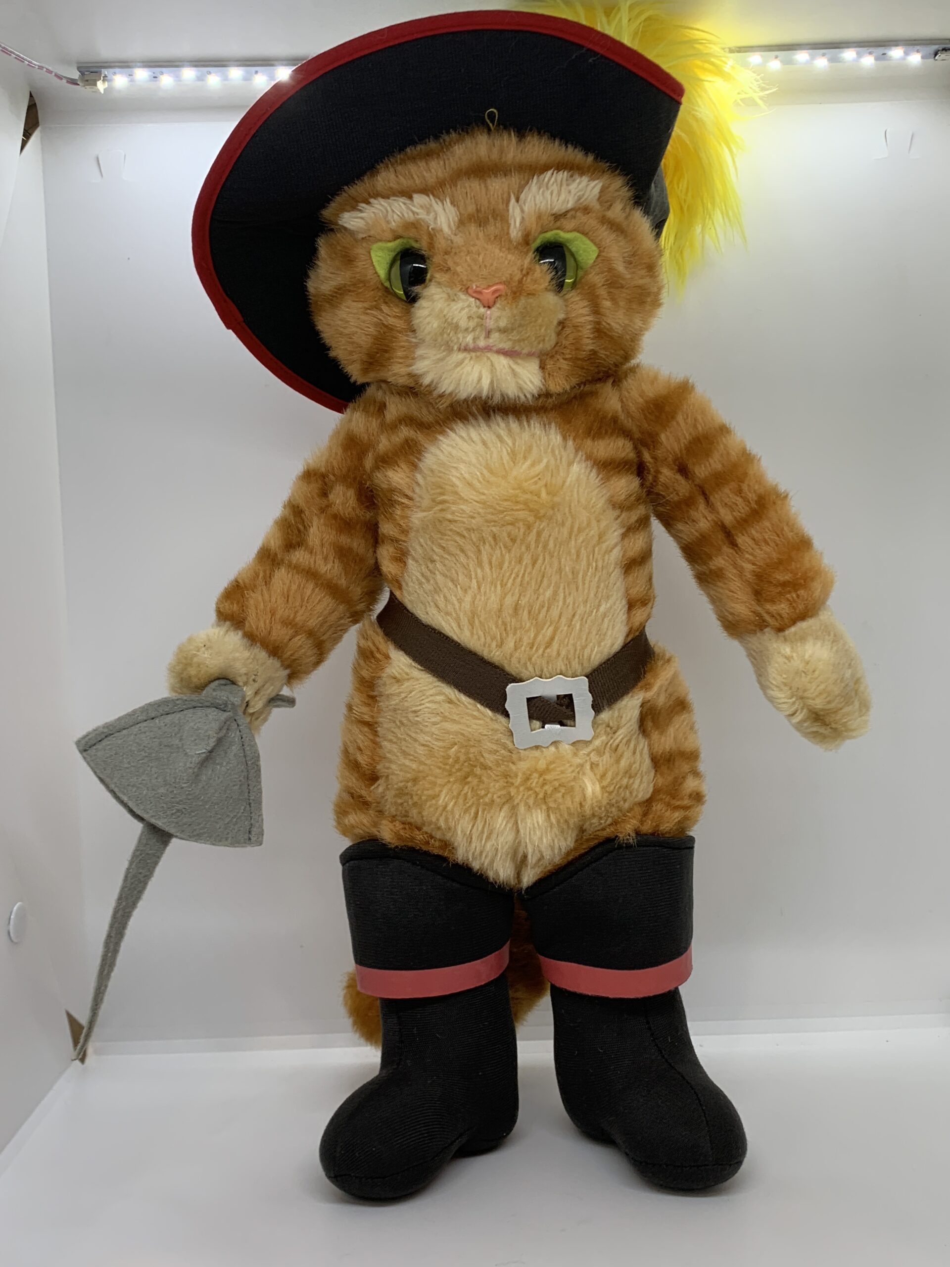 Shrek Puss in Boots Plush Toy 38cm - Vintage Keepsakes