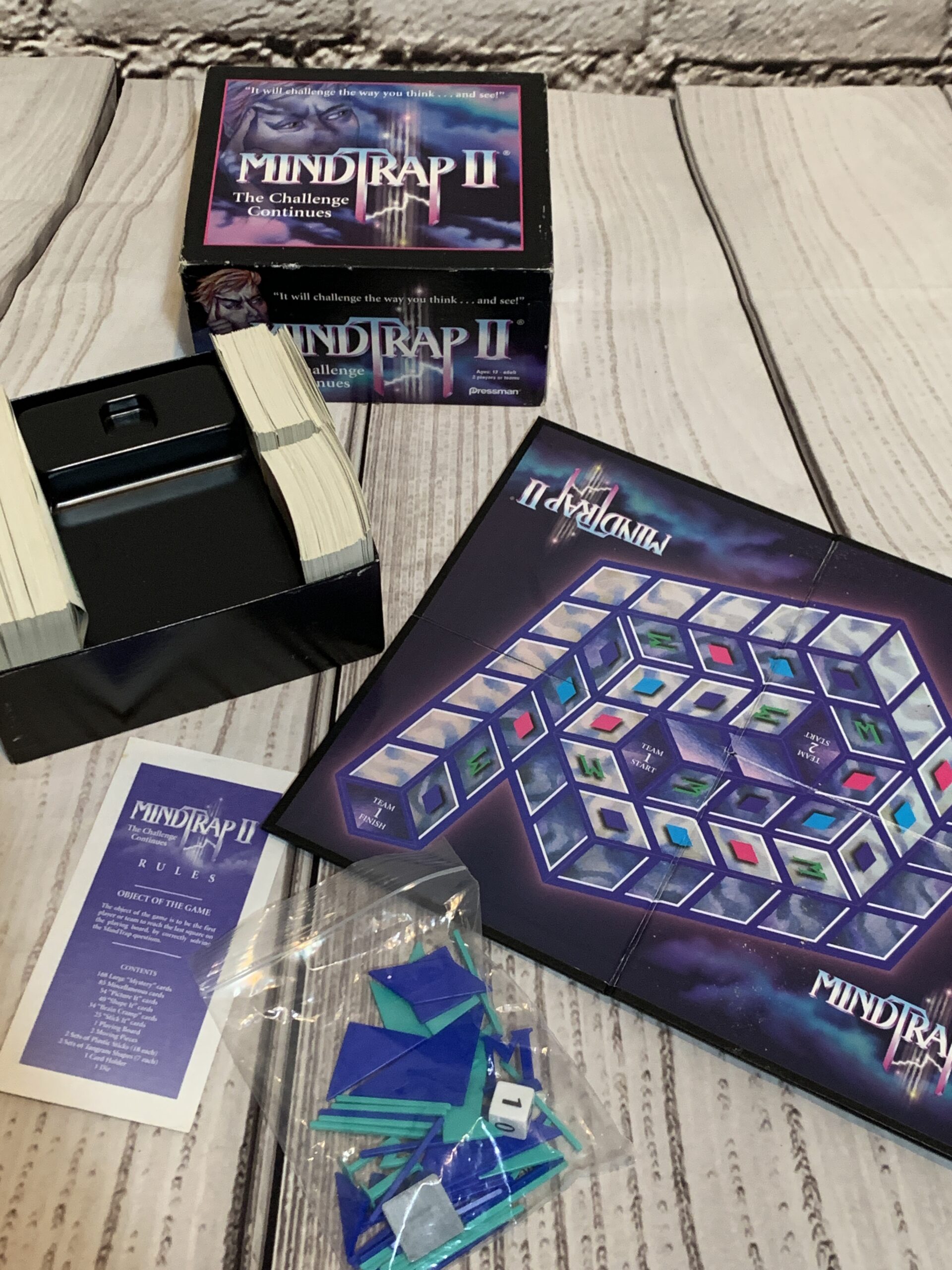 Mindtrap II Game (appears complete) - Vintage Keepsakes