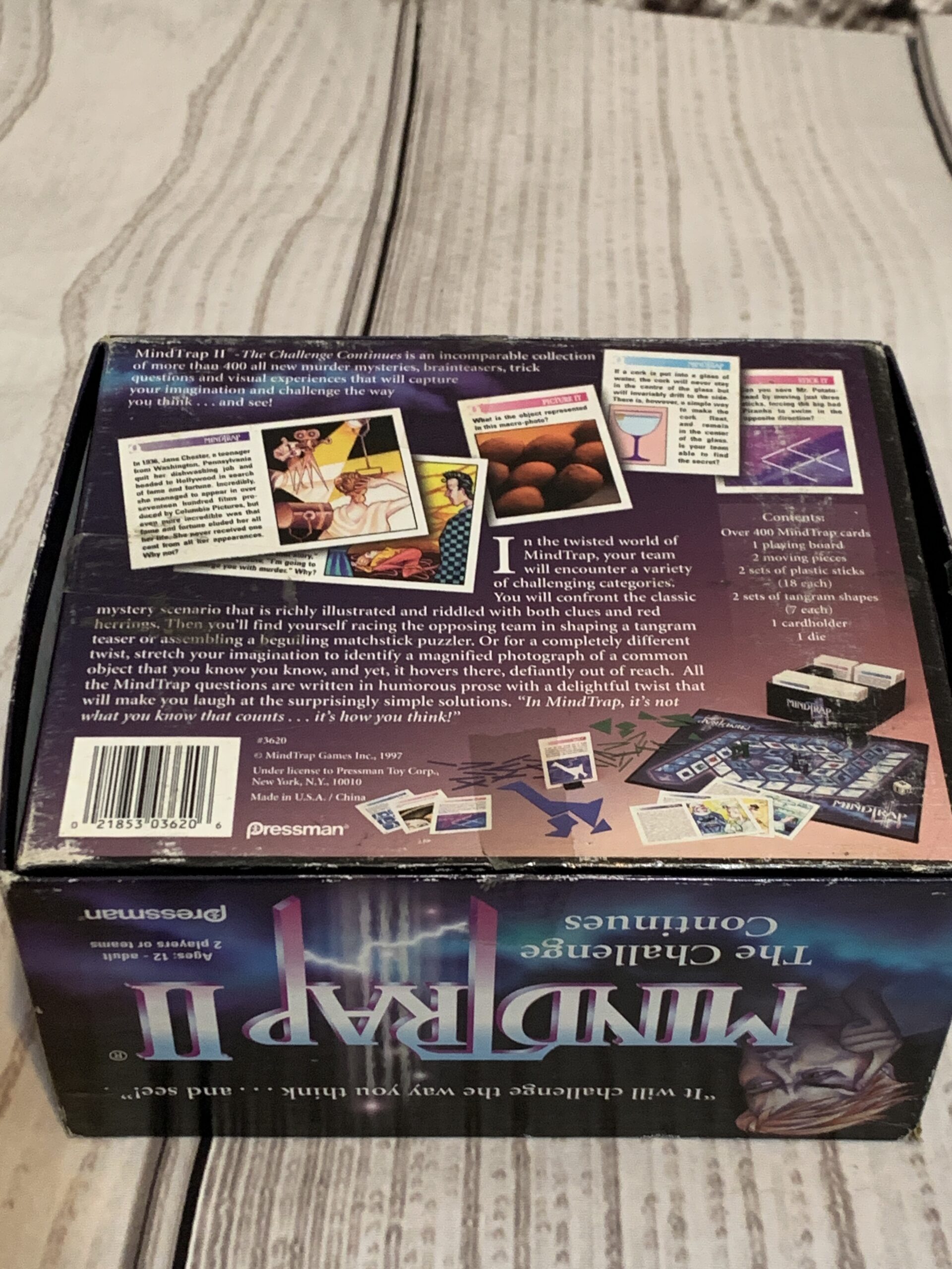 Mindtrap II Game (appears complete) - Vintage Keepsakes