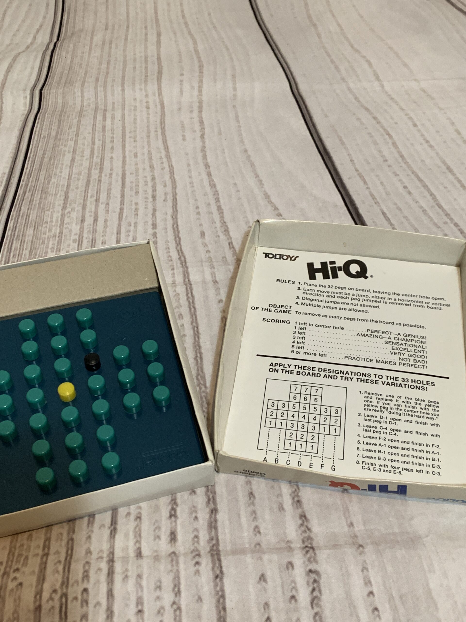 Toltoys Hi Q Game - Vintage Keepsakes