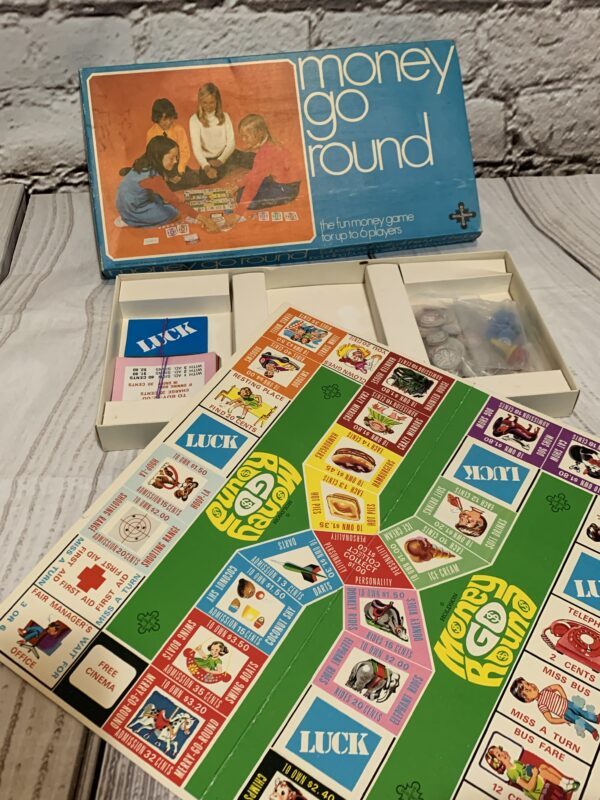 Holdson Money Go Round Game - Vintage Keepsakes