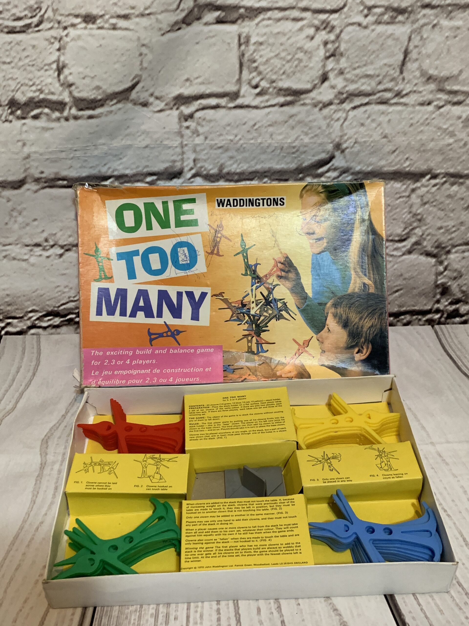 Waddingtons One Too Many Game - Vintage Keepsakes