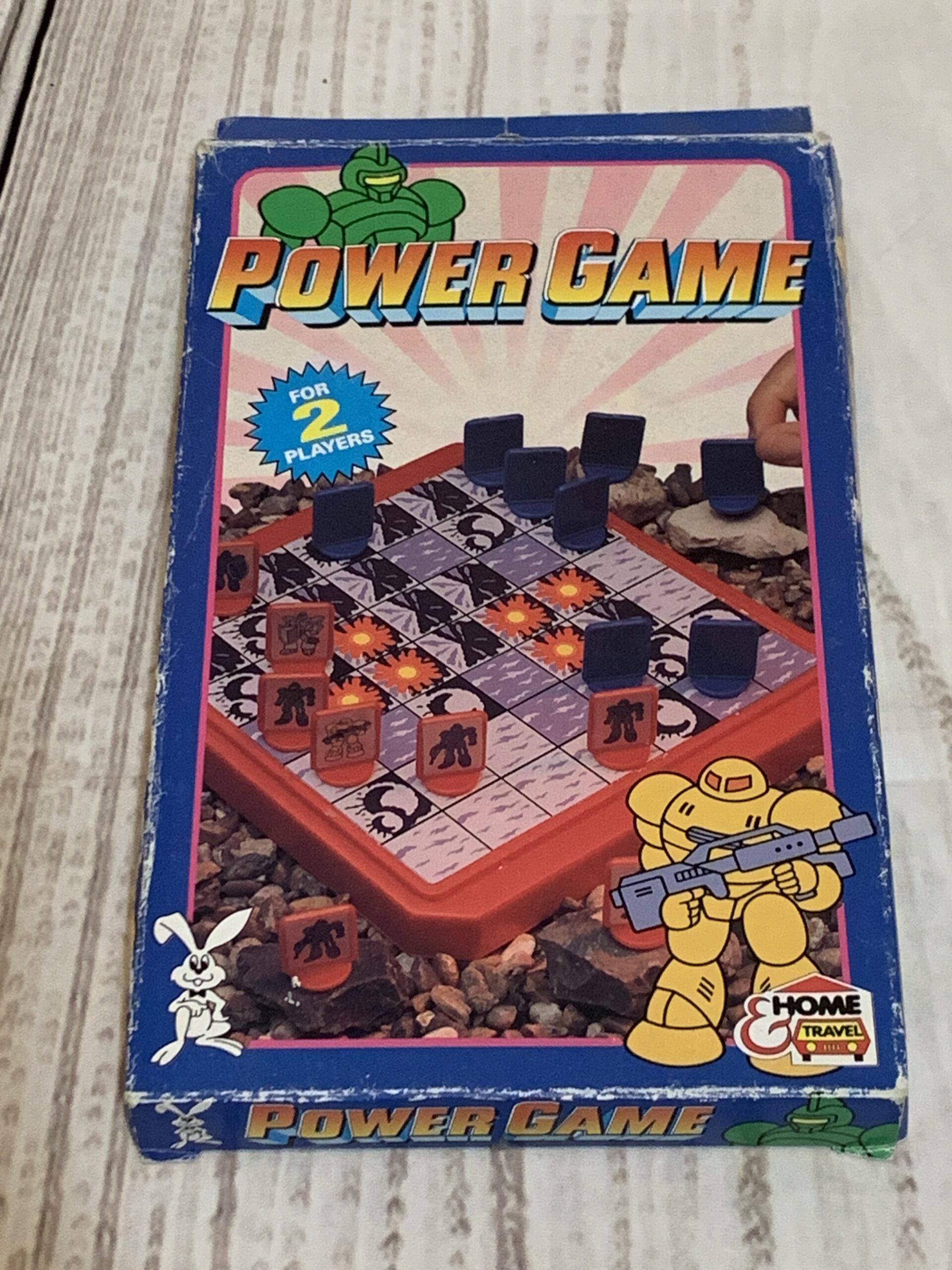 Power Game Travel 2 Person Game - Vintage Keepsakes