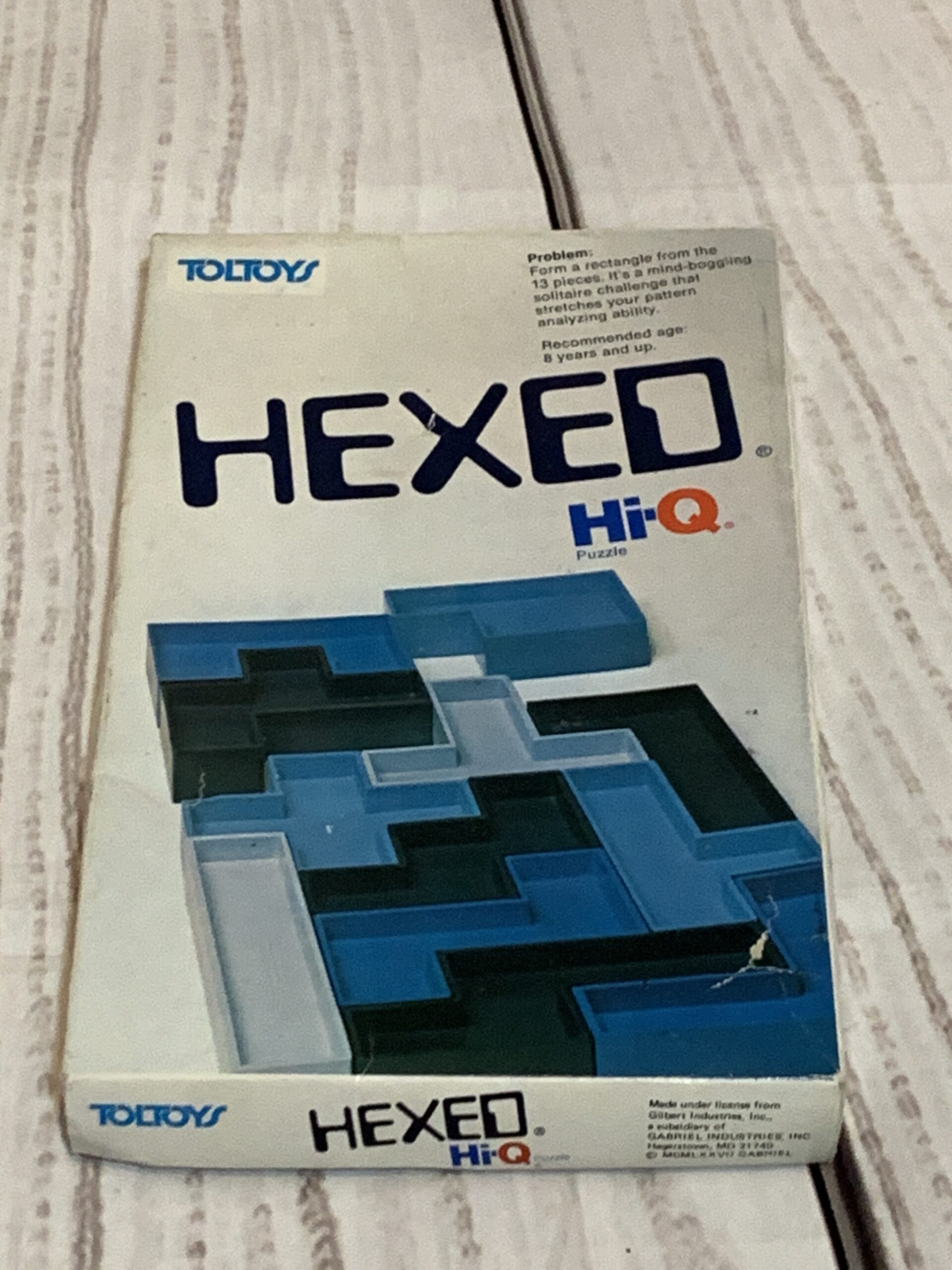 Toltoys Hexed Game (11 of 13 pieces only) - Vintage Keepsakes