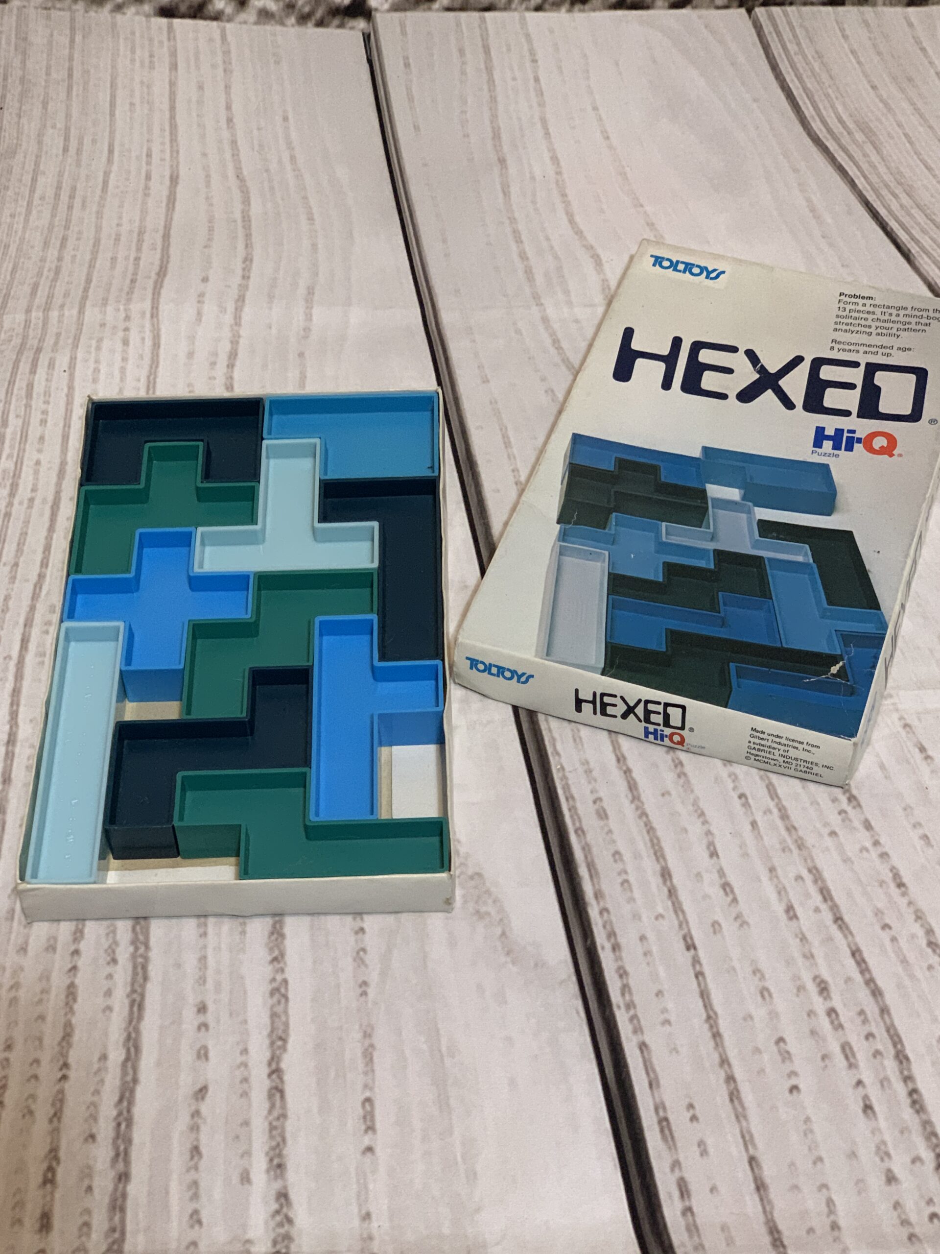 Toltoys Hexed Game (11 of 13 pieces only) - Vintage Keepsakes