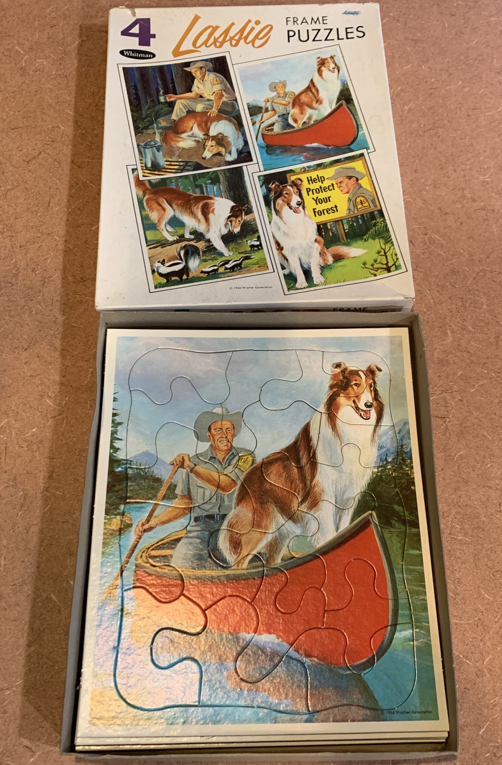 Lassies Jigsaw Set (Complete) - Vintage Keepsakes