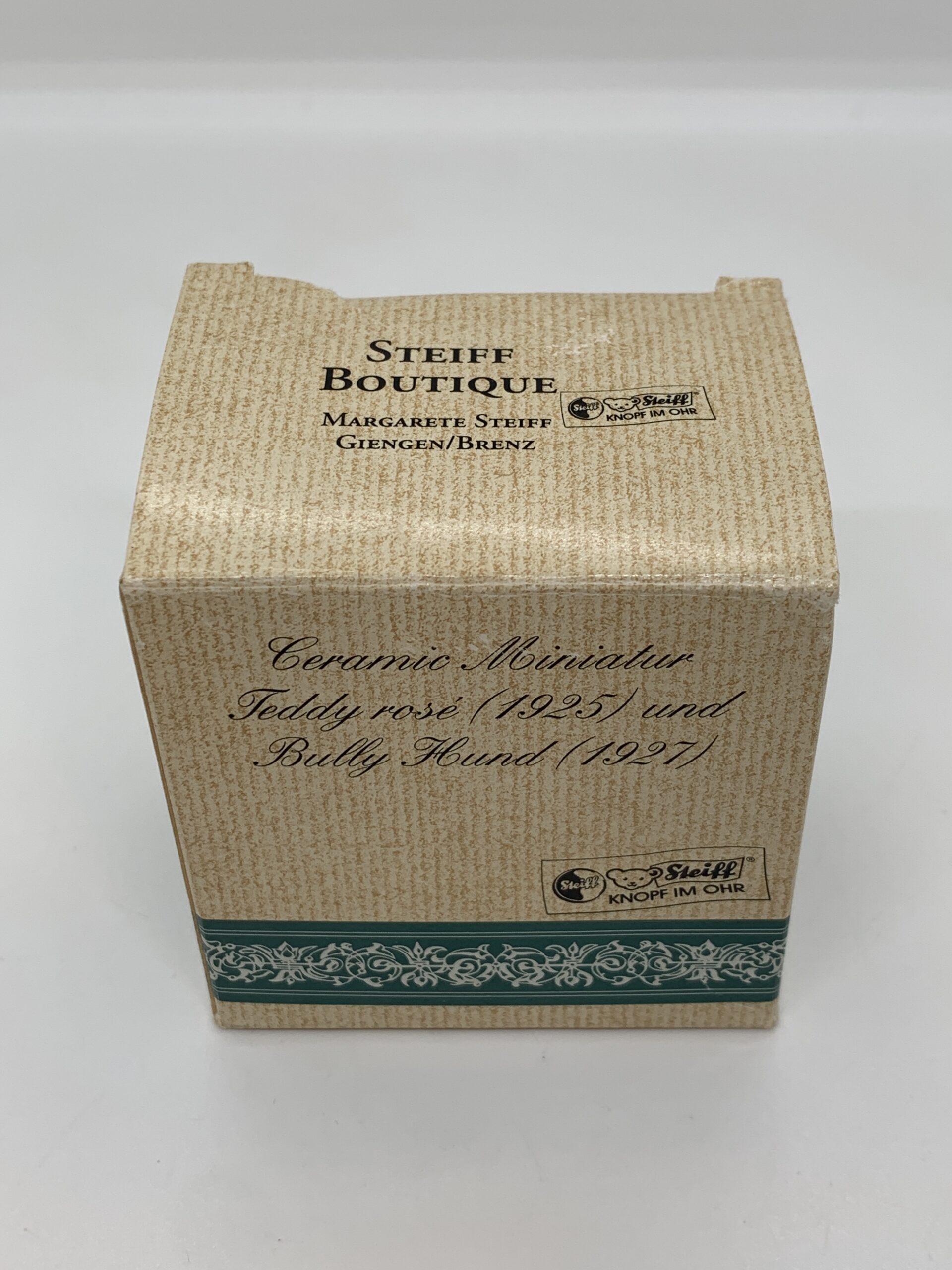 Steiff Boutique Bear 5cm high in Box - Vintage Keepsakes
