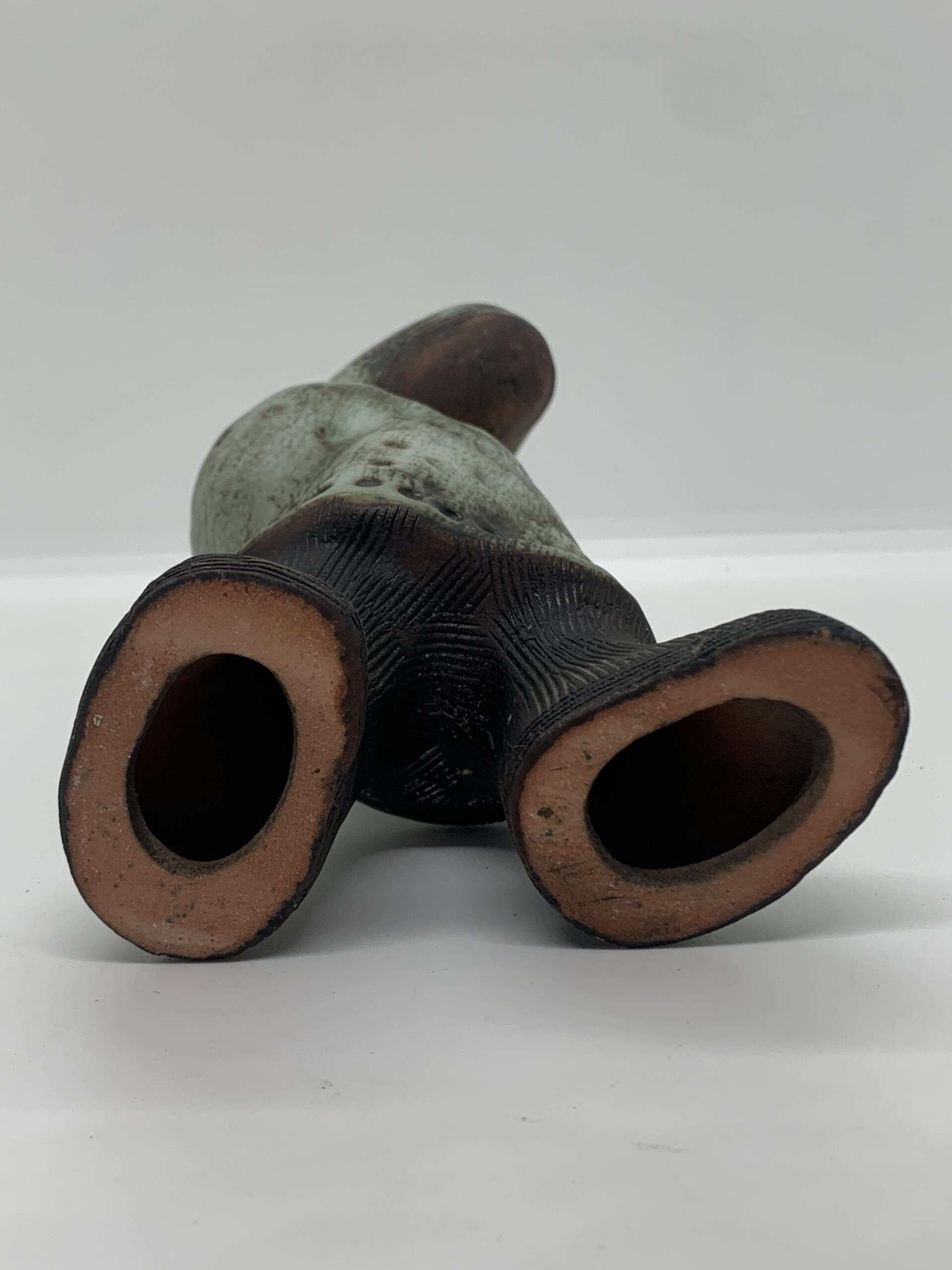 Ellis Pottery Eskimo Figure 17cm tall (repaired leg) - Vintage Keepsakes