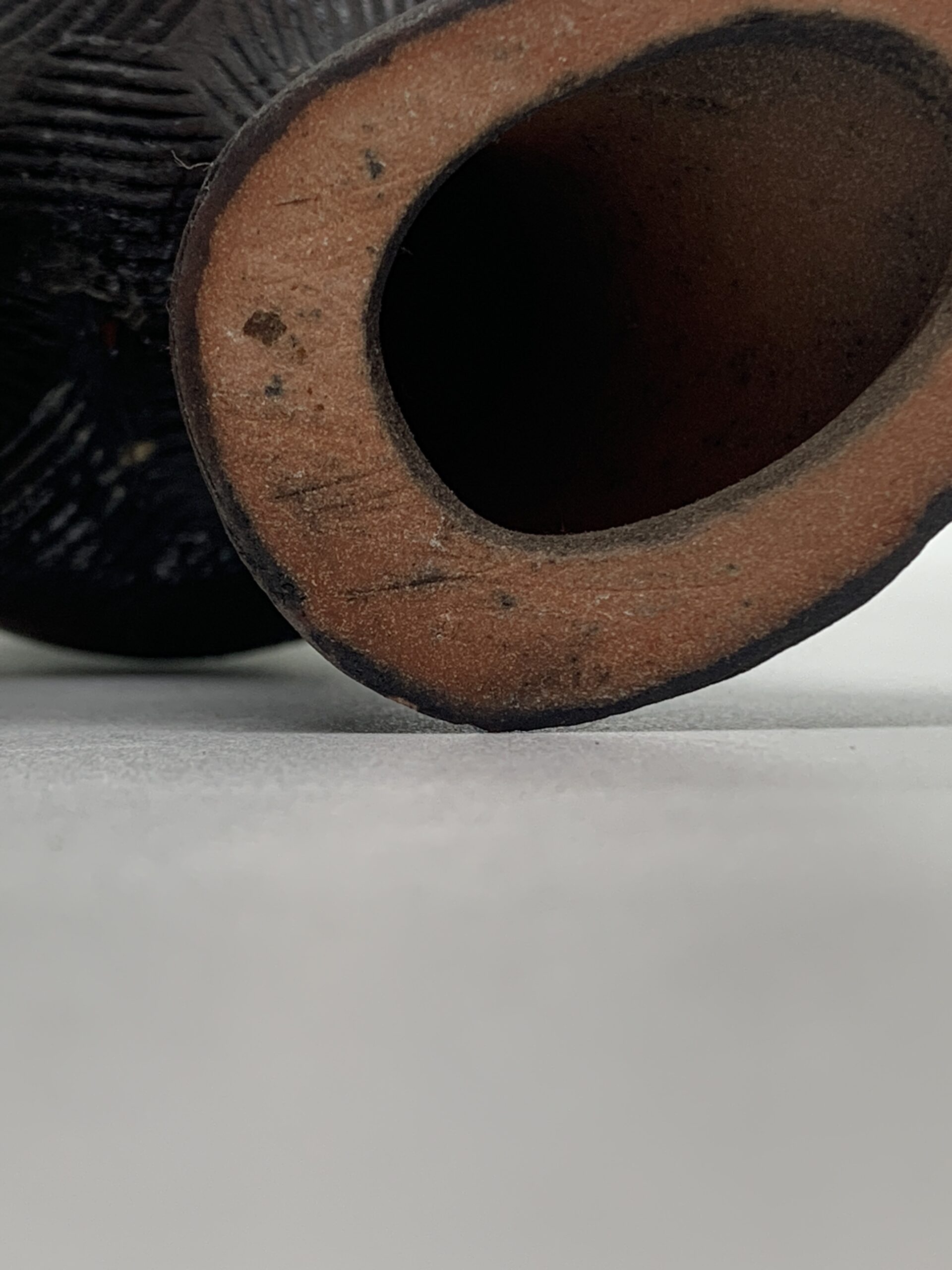 Ellis Pottery Eskimo Figure 17cm tall (repaired leg) - Vintage Keepsakes