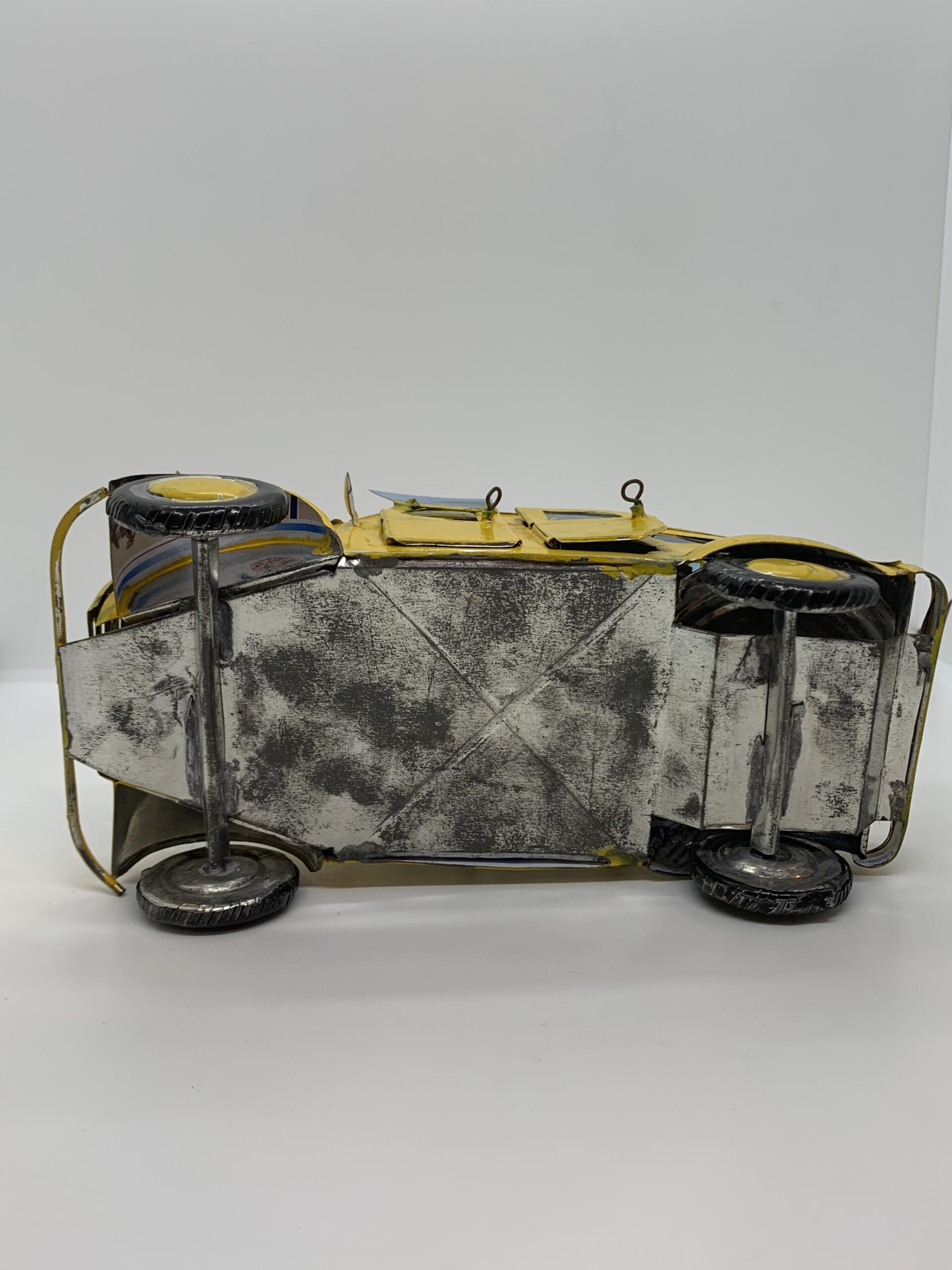 Citroen CV2 Beer Can Car - Three Horses Beer - 10cm - Vintage Keepsakes