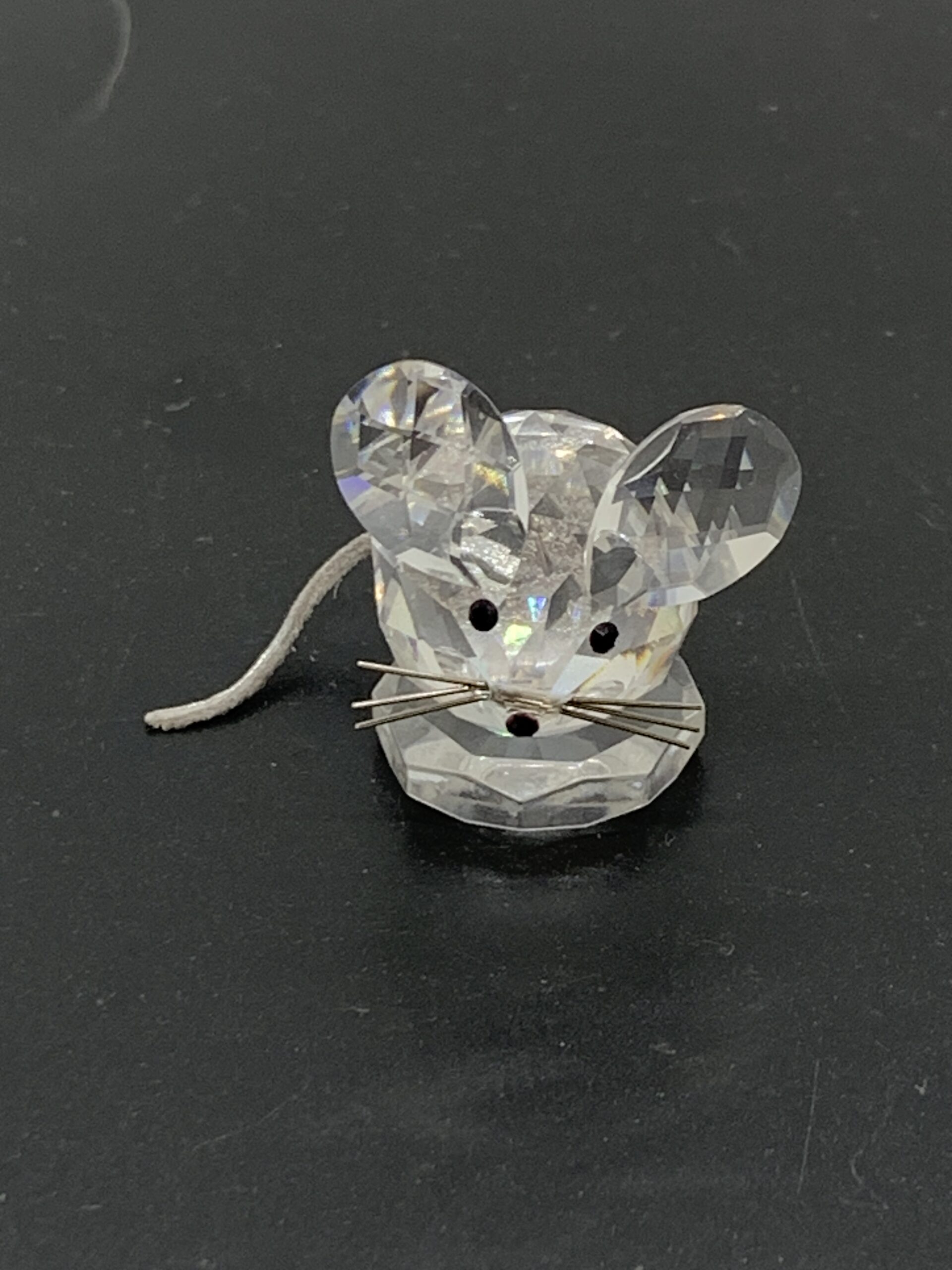 Swarovski Mouse on Base 3cm - Vintage Keepsakes