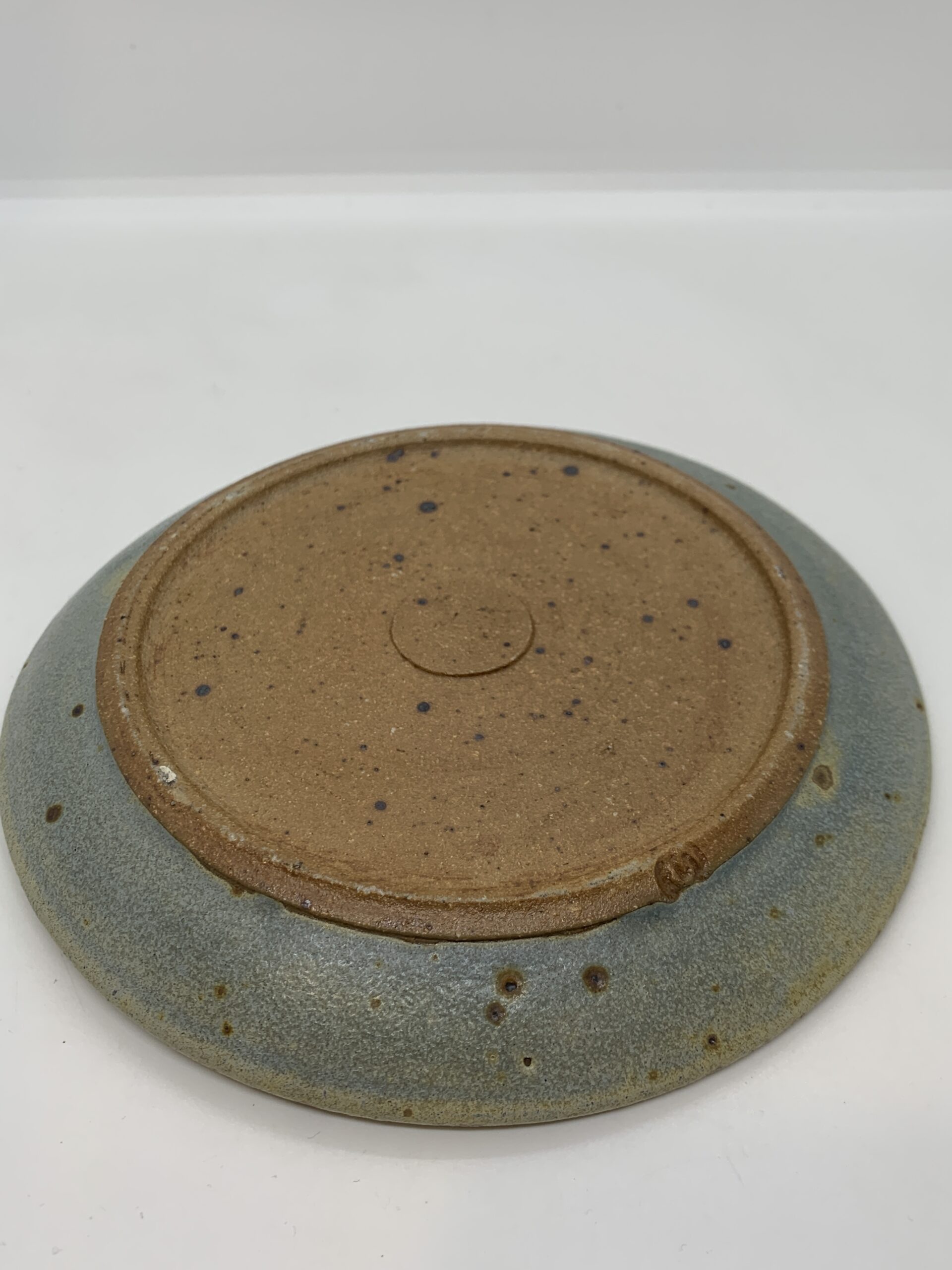 Studio Pottery Plate Incised Fish Pattern 17cm (stamped) Ingeborg ...