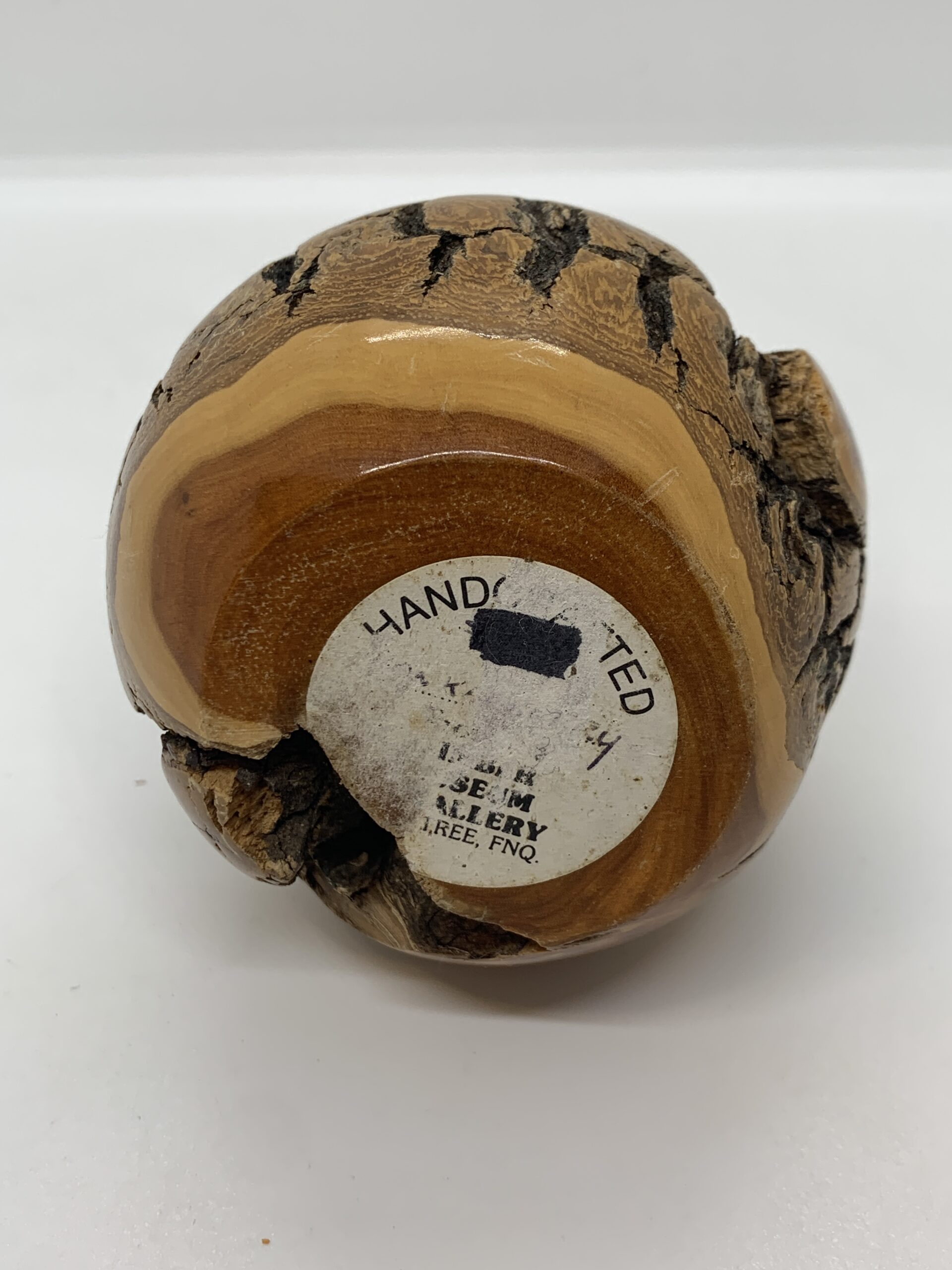 Timber Museum and Gallery Daintree Wooden Handcrafted Bud Vase 15cm ...