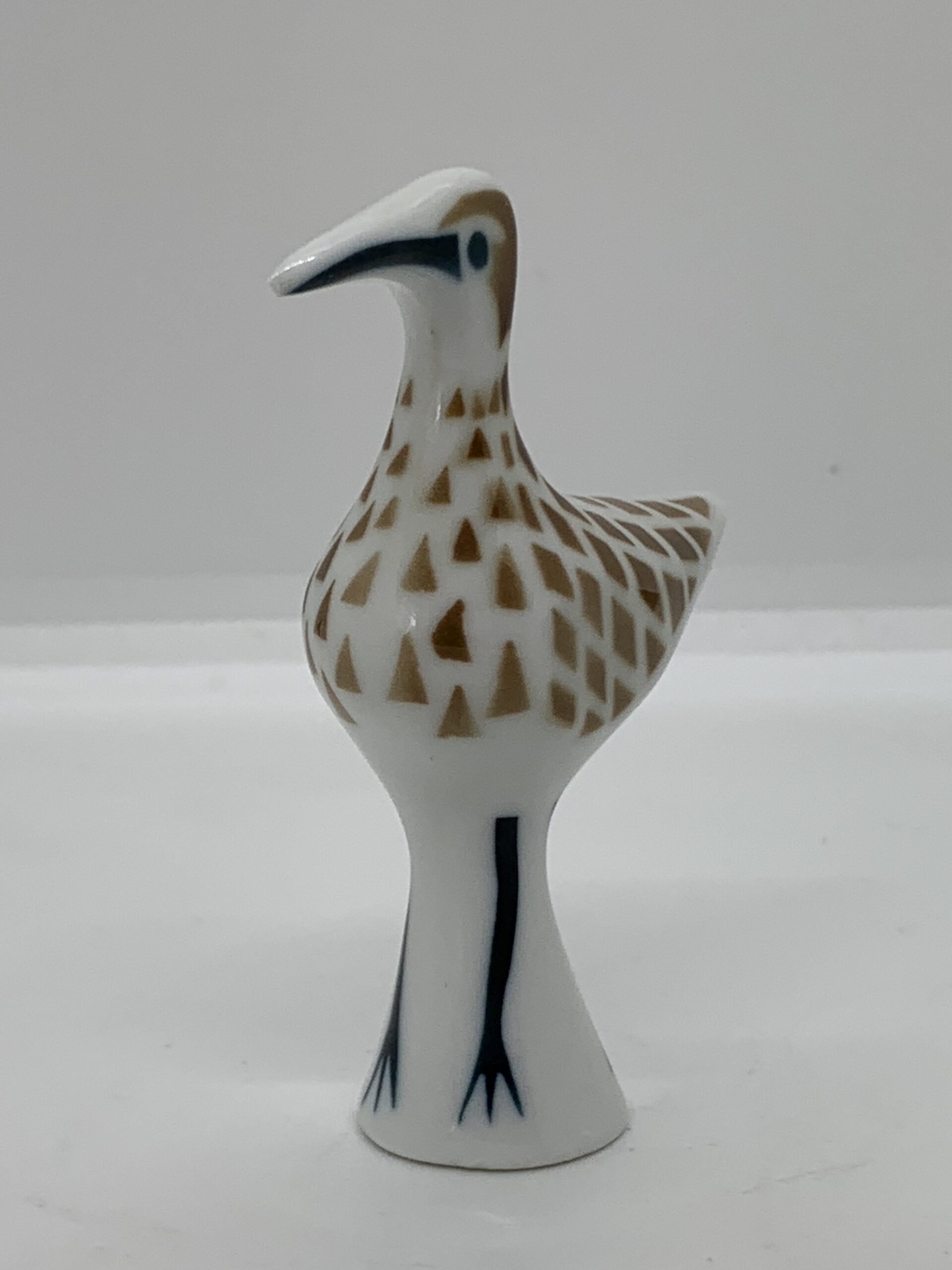 Sargadelos Porcelain Sea Bird 8cm - Vintage Keepsakes