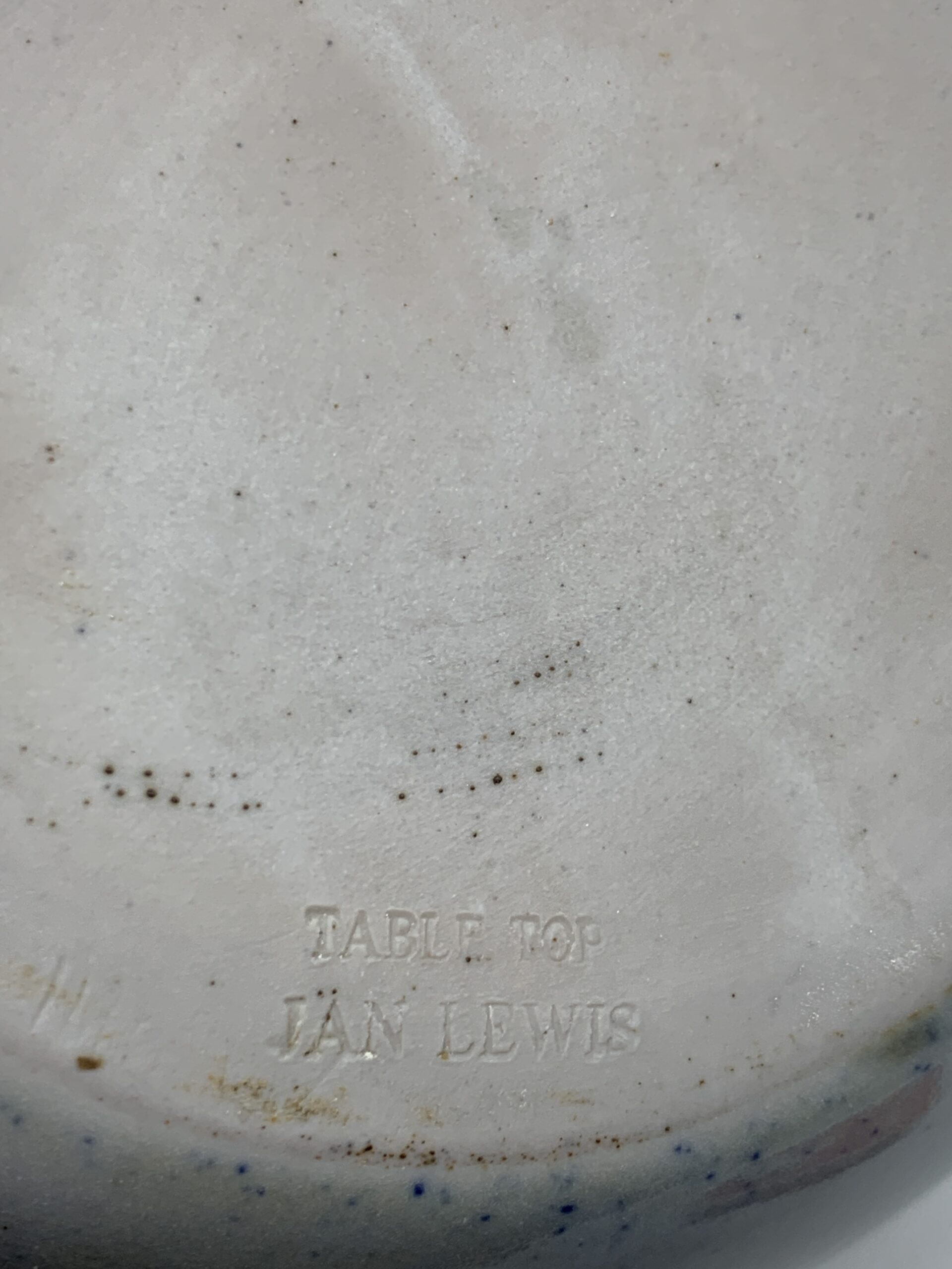 Jan Lewis Australian Pottery Bowl Vase 13cm high - Vintage Keepsakes