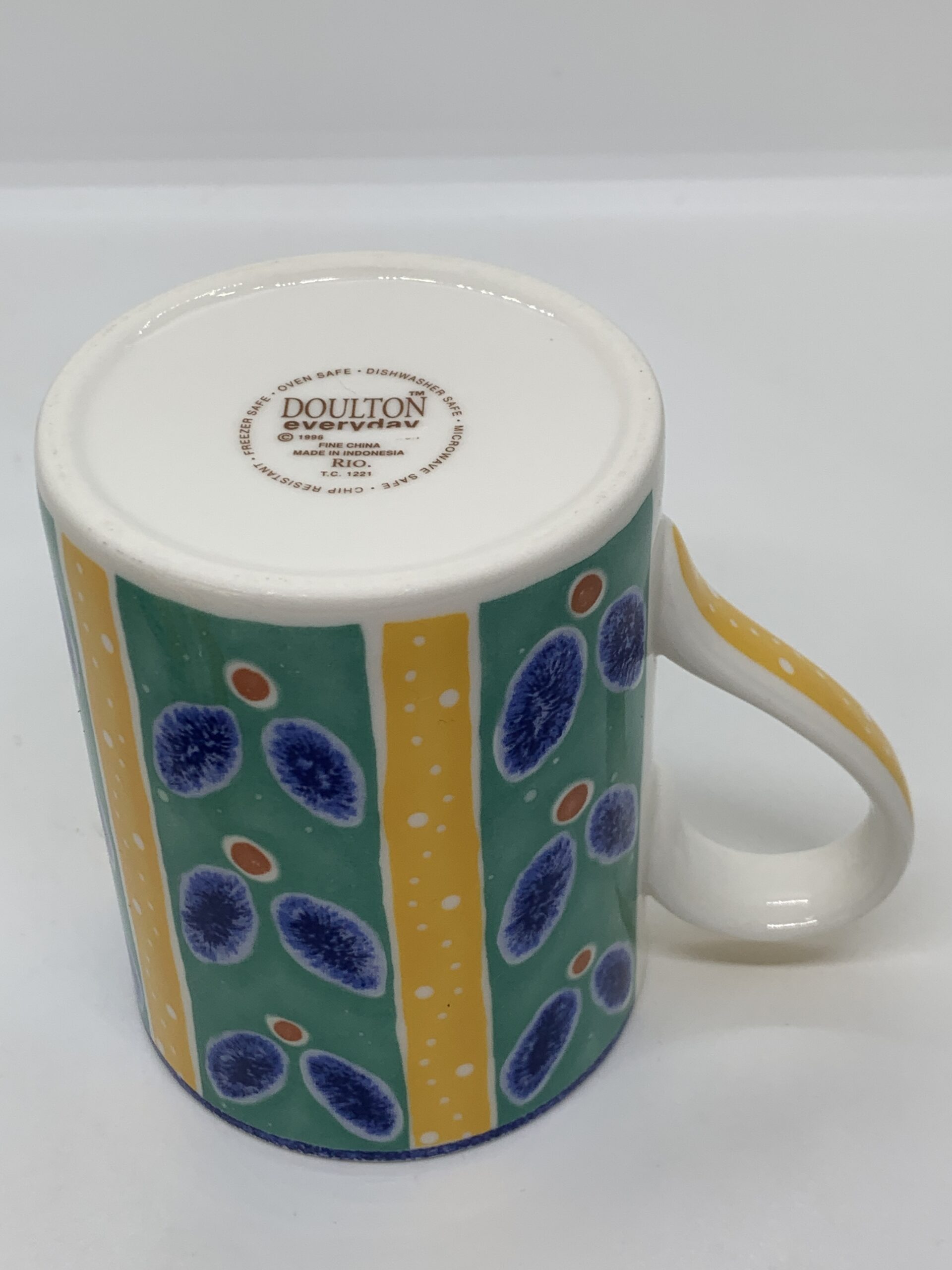 Doulton Everyday Mug - Rio Pattern - Vintage Keepsakes