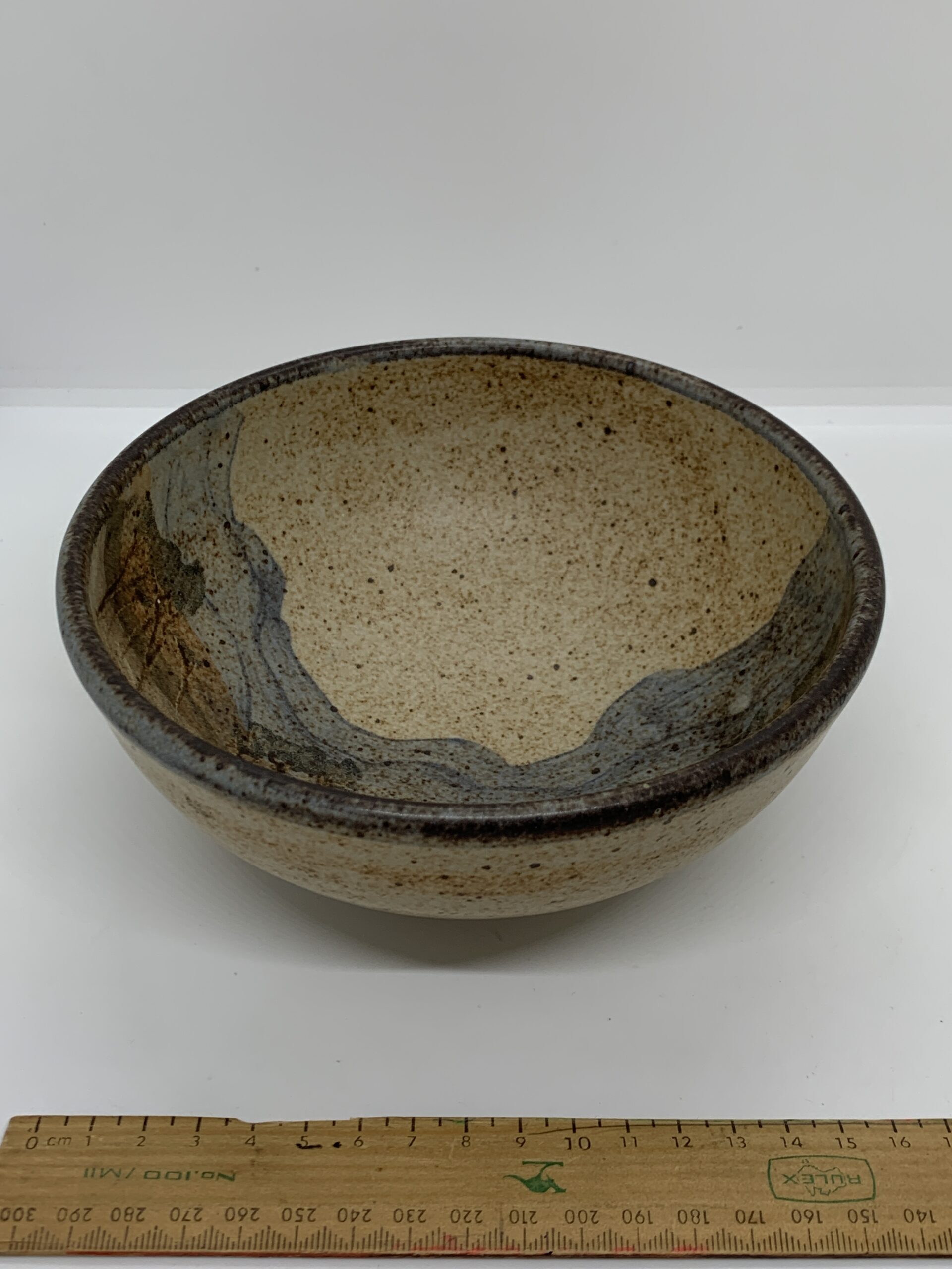 Taggerty Australian Pottery Bowl with Landscape Design 17cm - Vintage ...