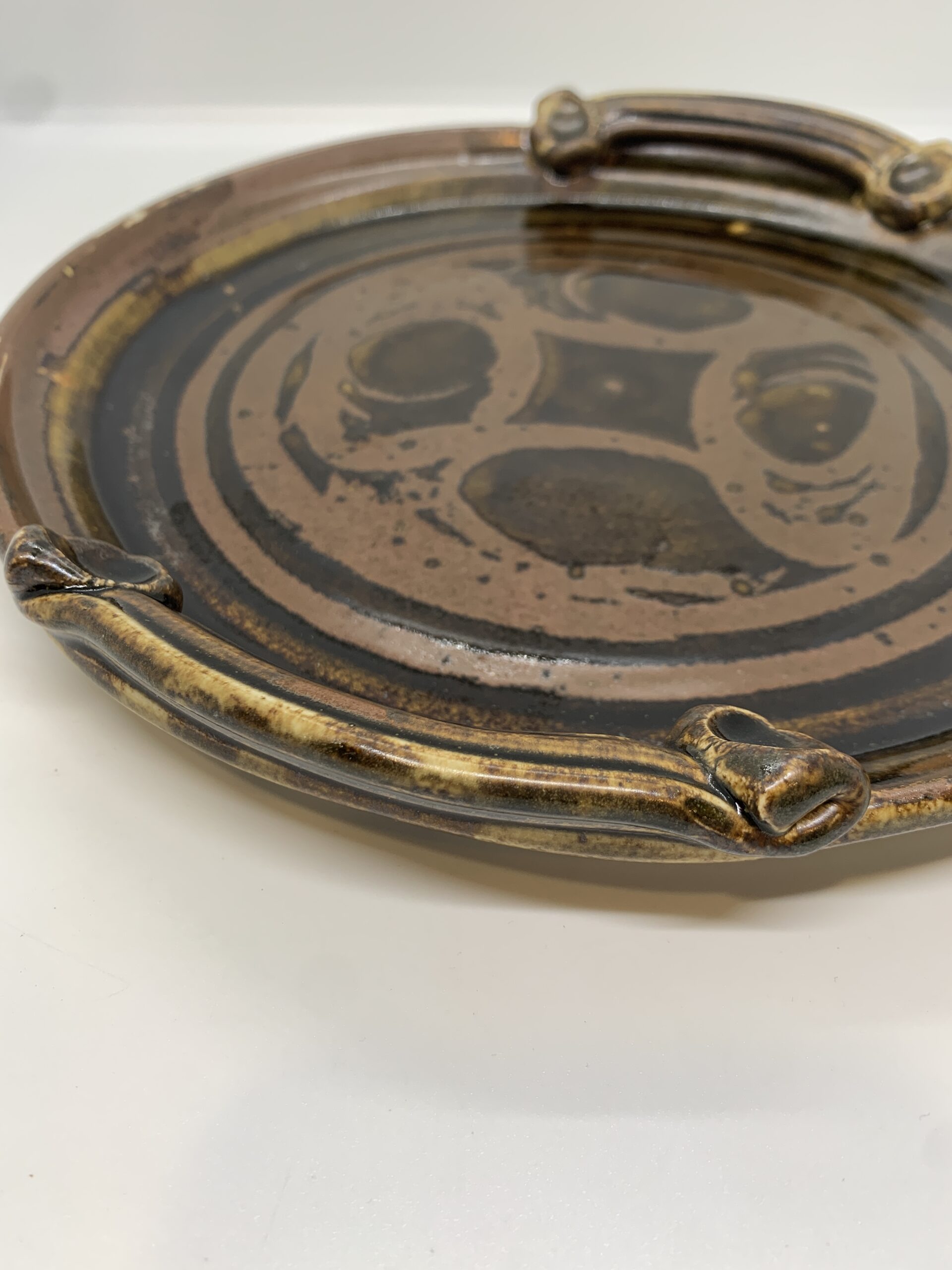 Eldorado Pottery Howard Phillips Handled Australian Pottery Platter ...