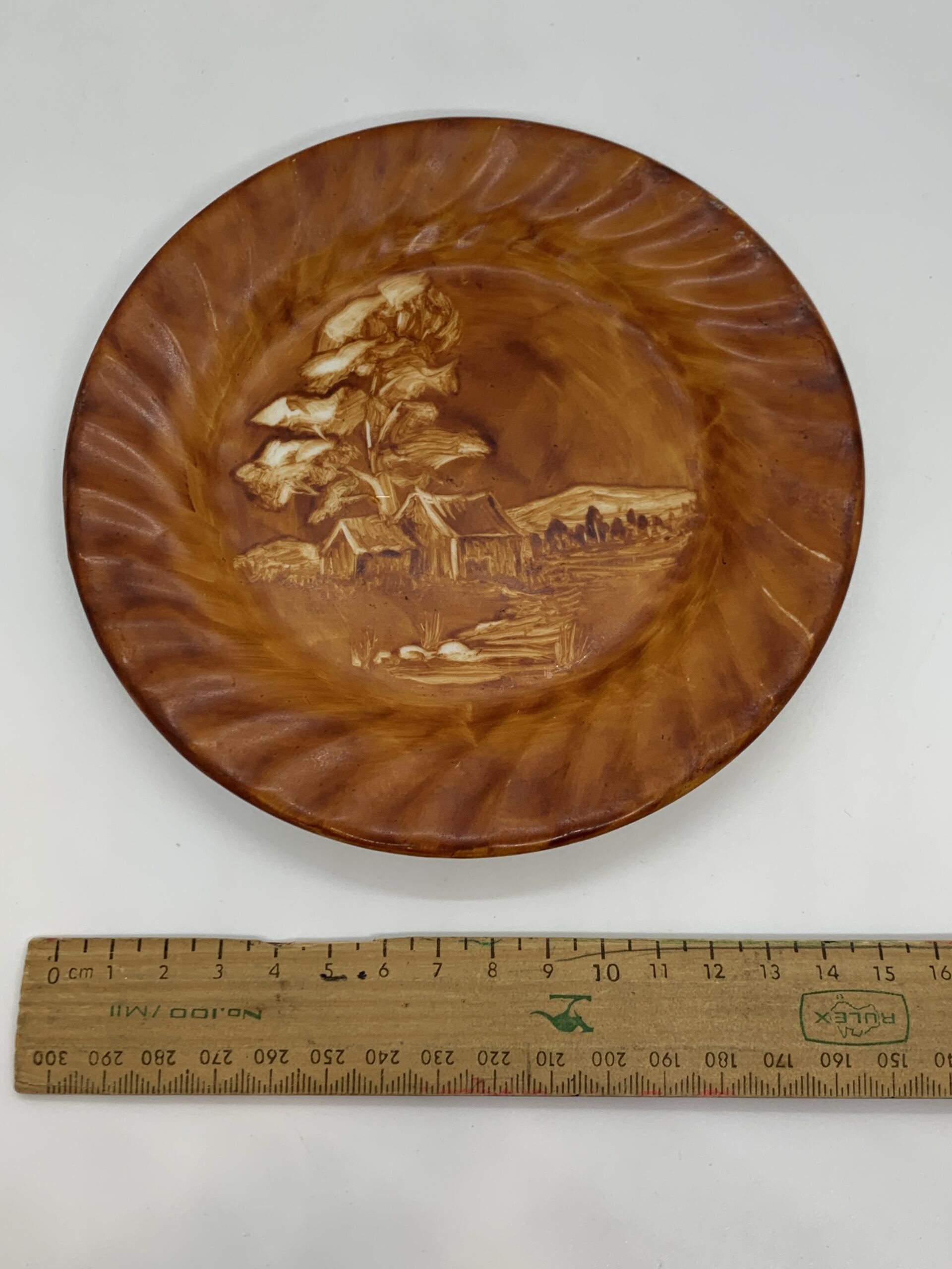 Johnson of Australia Outback Scene Painted Plate 15cm - Vintage Keepsakes