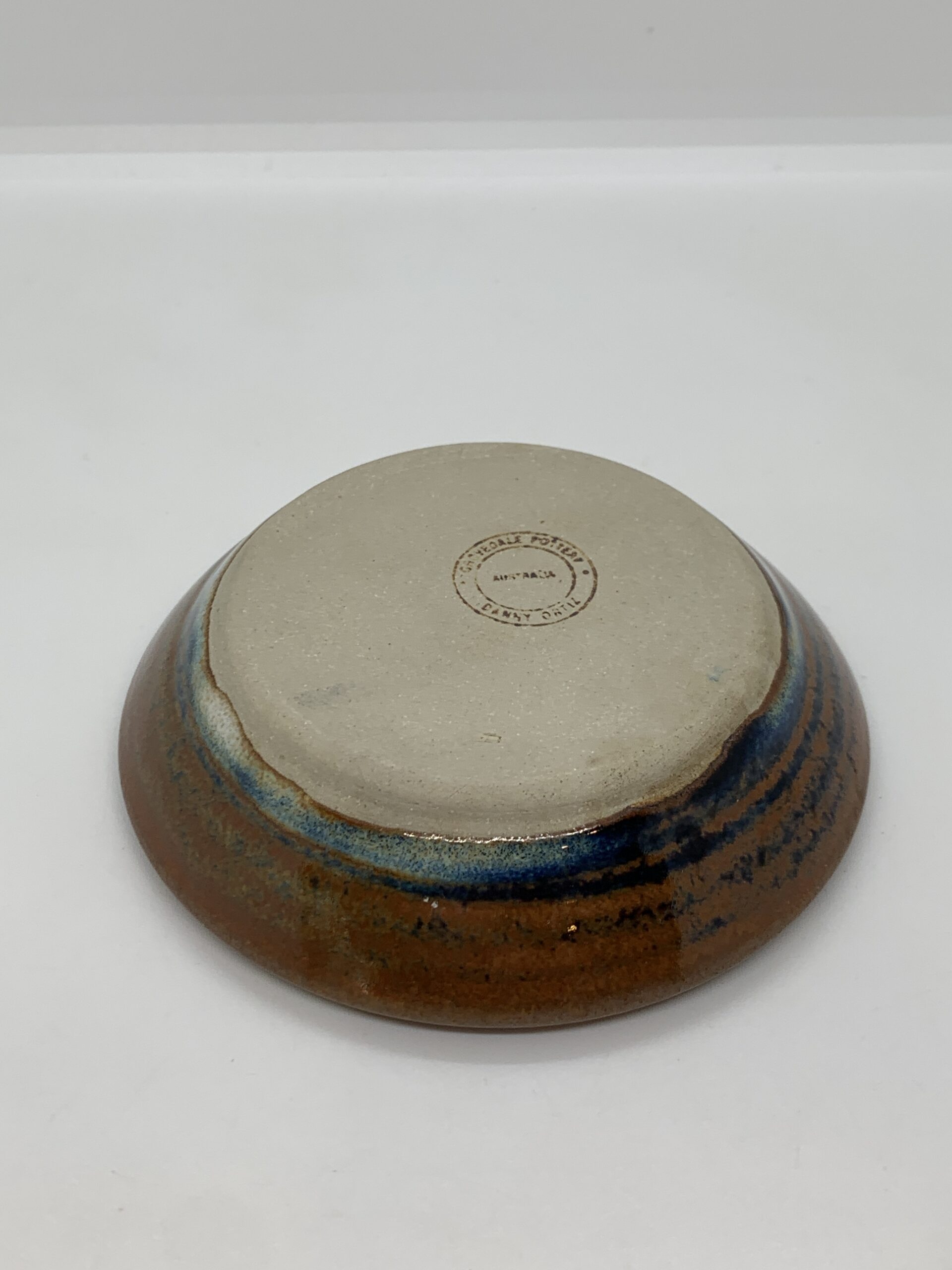 Australian Pottery Grovedale Pottery Danny Ortiz Round Dish 11cm ...