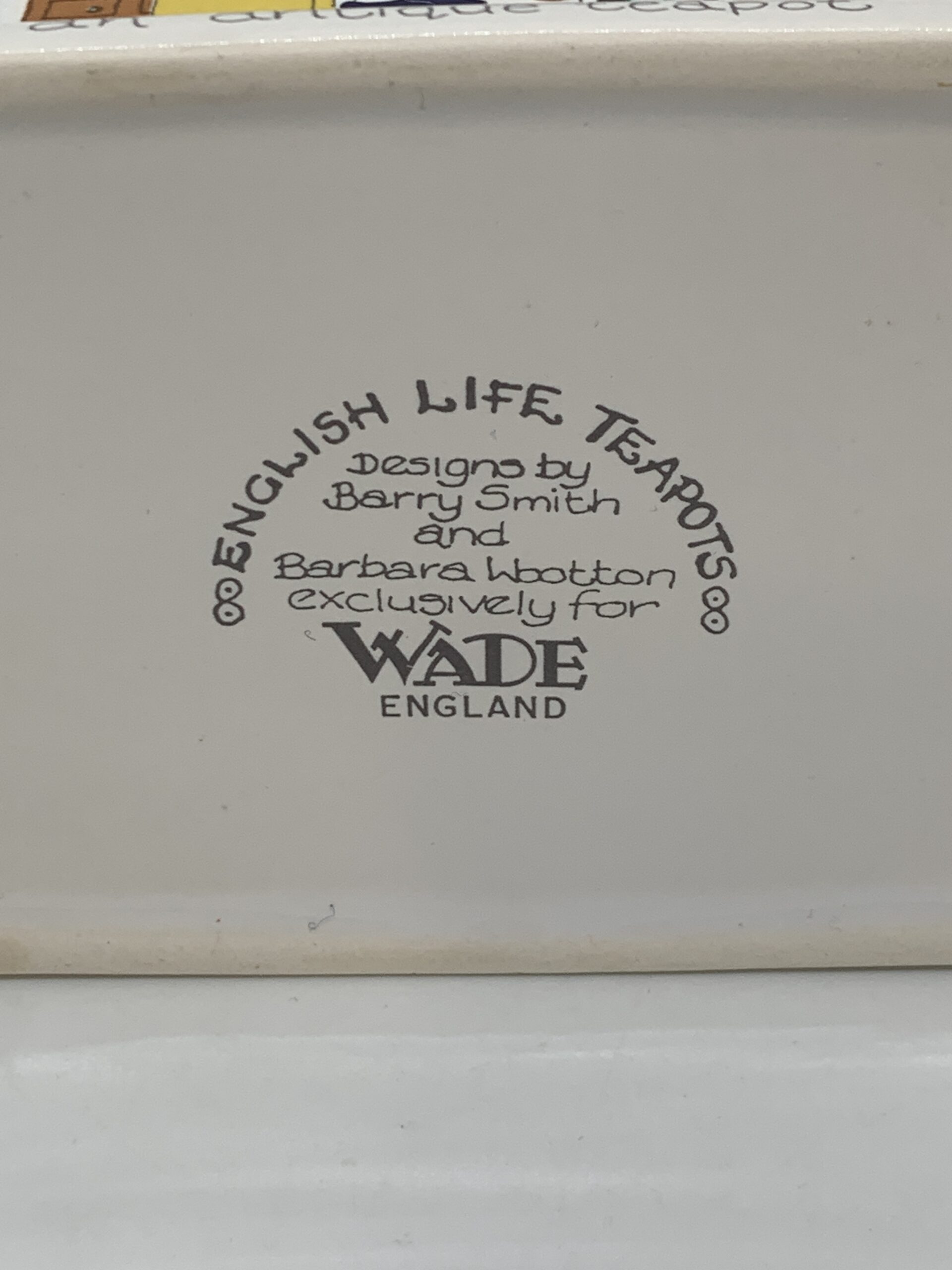 Wade English Life Teapots - An Antique Teapot by Barry Smith - Vintage ...