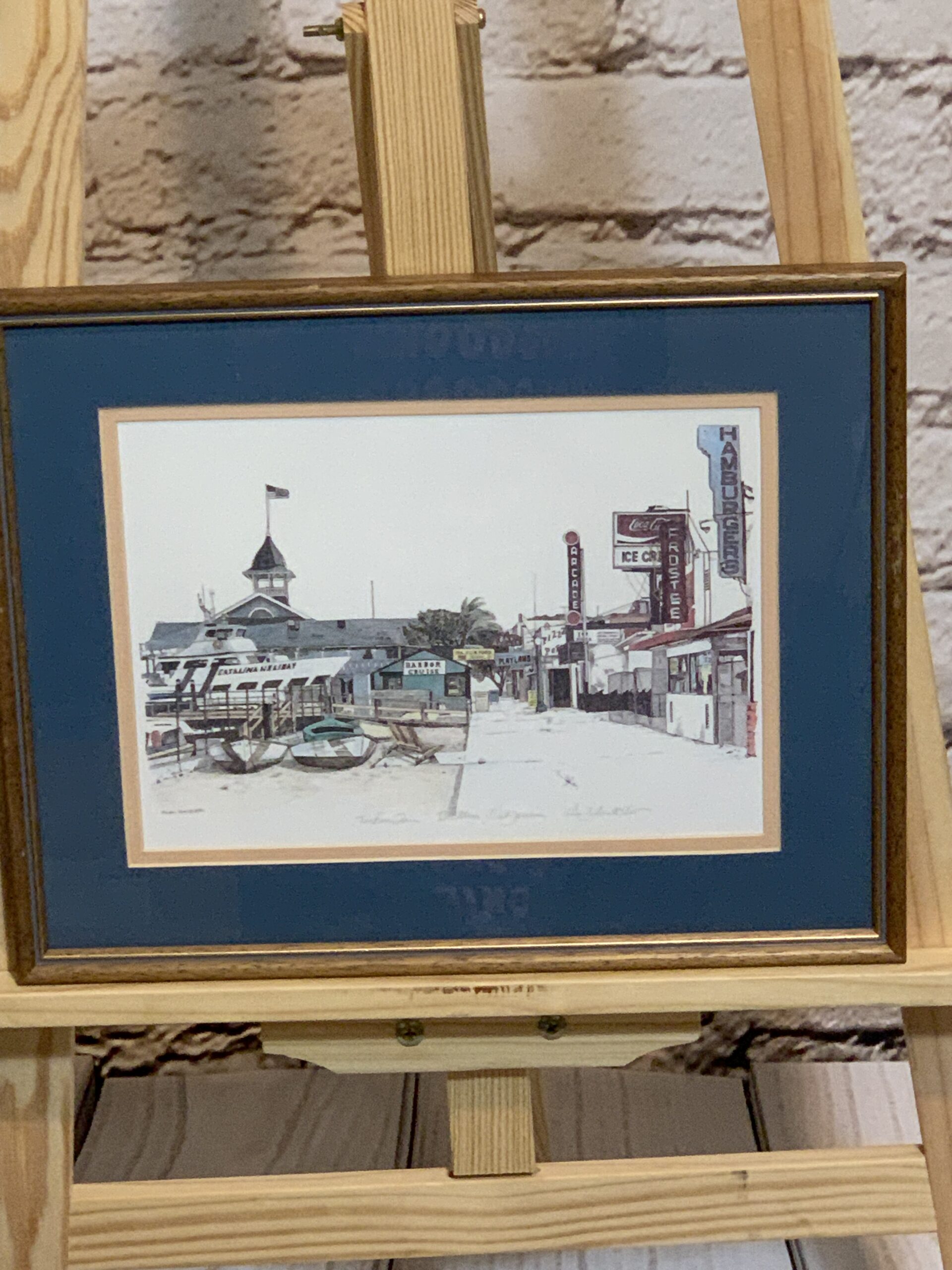 The Fun Zone - Balboa California Picture of Catalina Zone 30x37cm ...