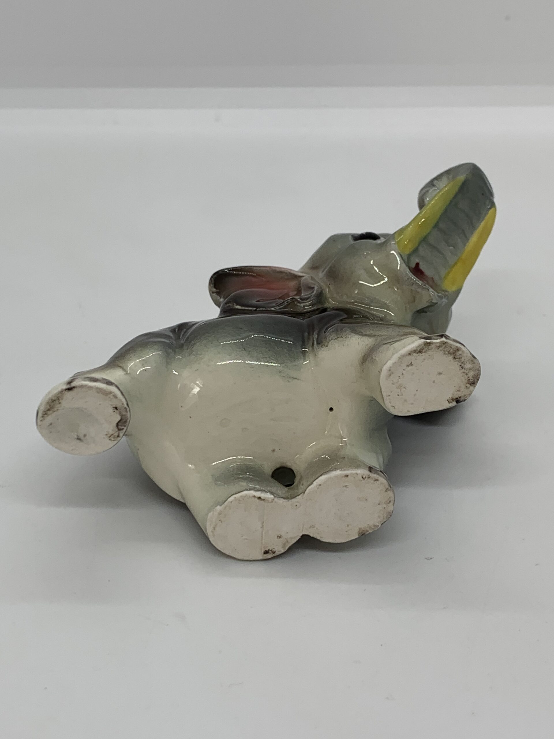 Small Ceramic Elephant 7cm - Vintage Keepsakes