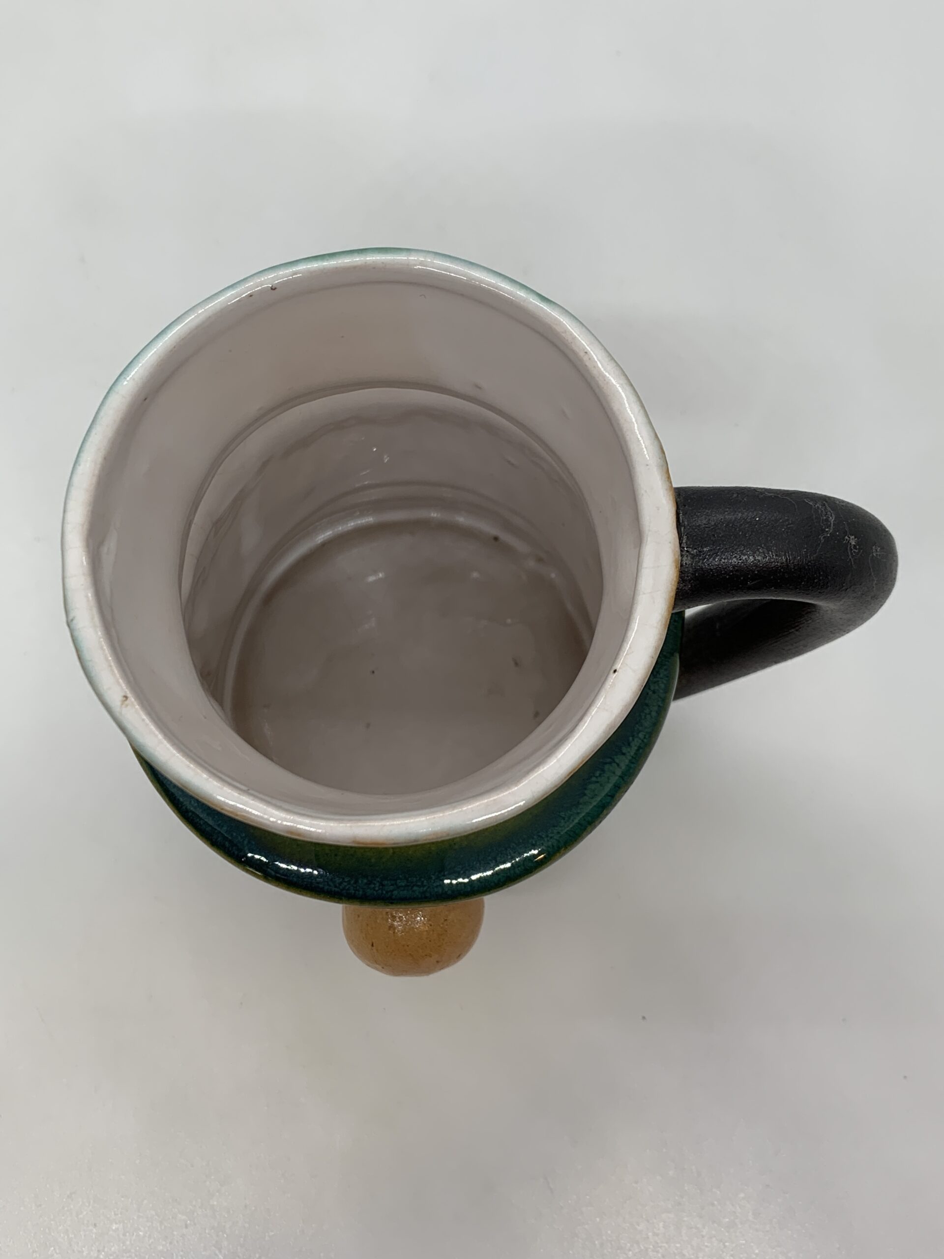 Ceramic Face Mug Man with Hat 12cm high - Vintage Keepsakes