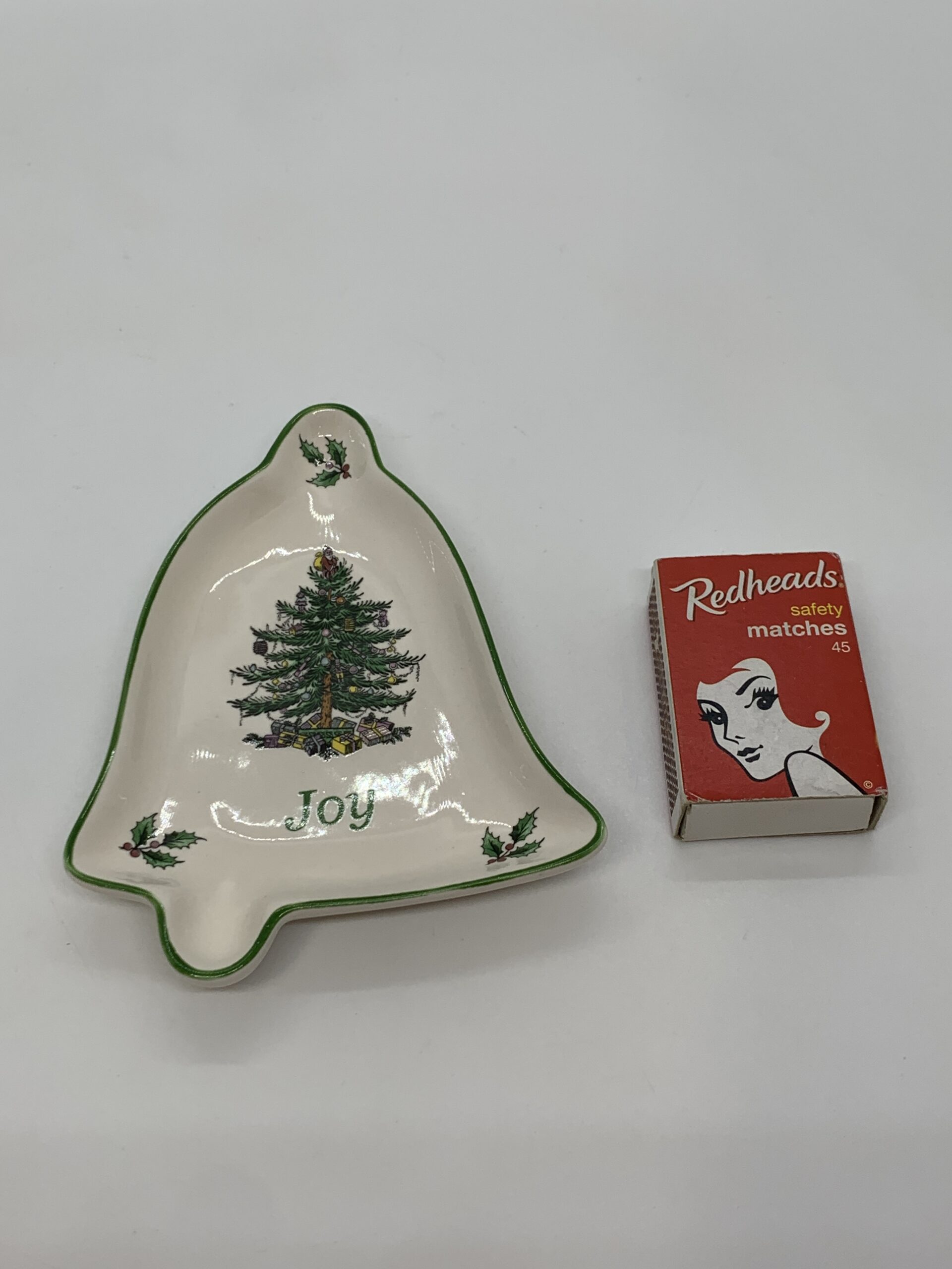 Spode Christmas Tree - Joy - Tray 12cm - Vintage Keepsakes