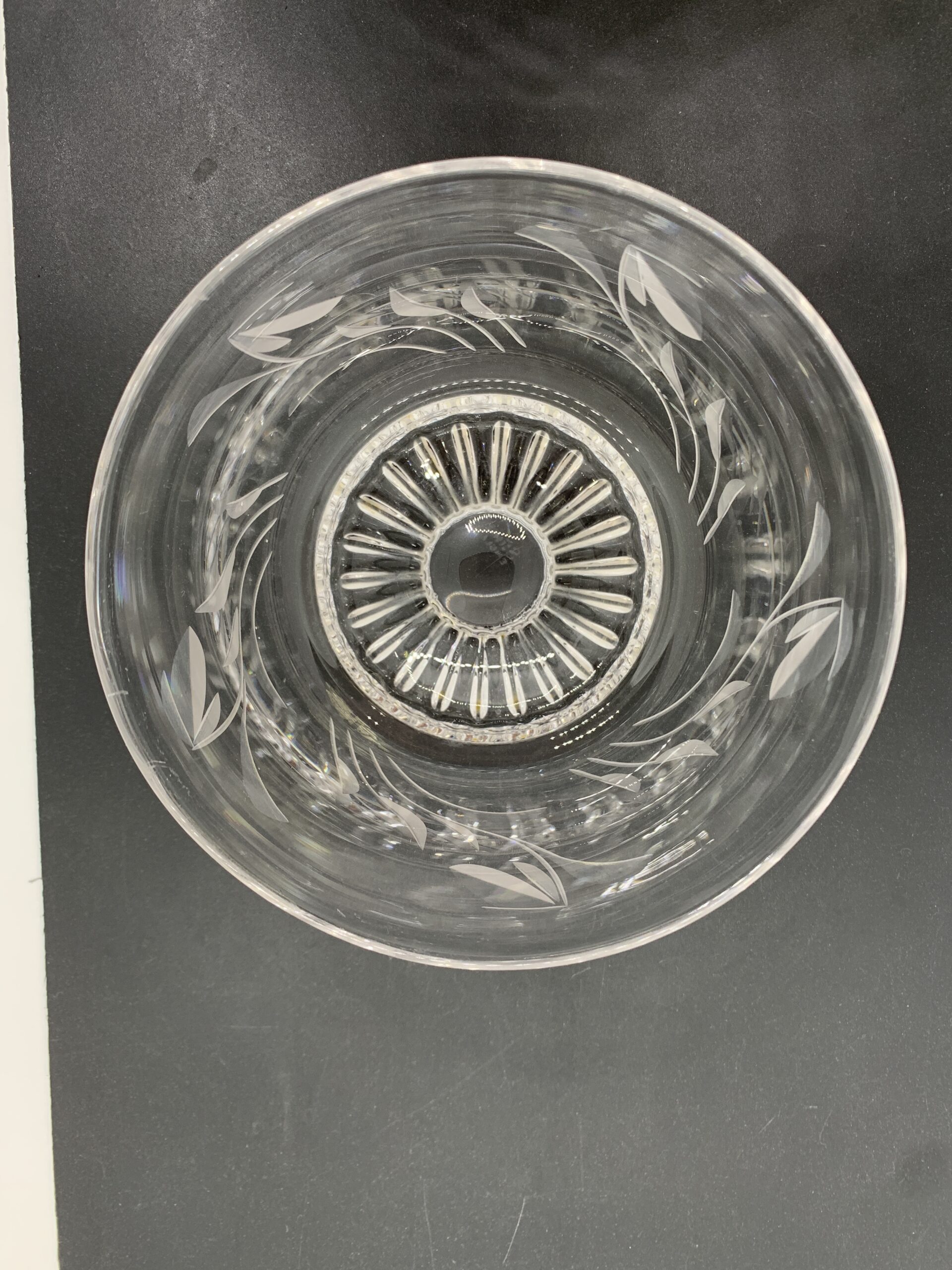 Stuart Crystal Dish 11cm wide - Vintage Keepsakes