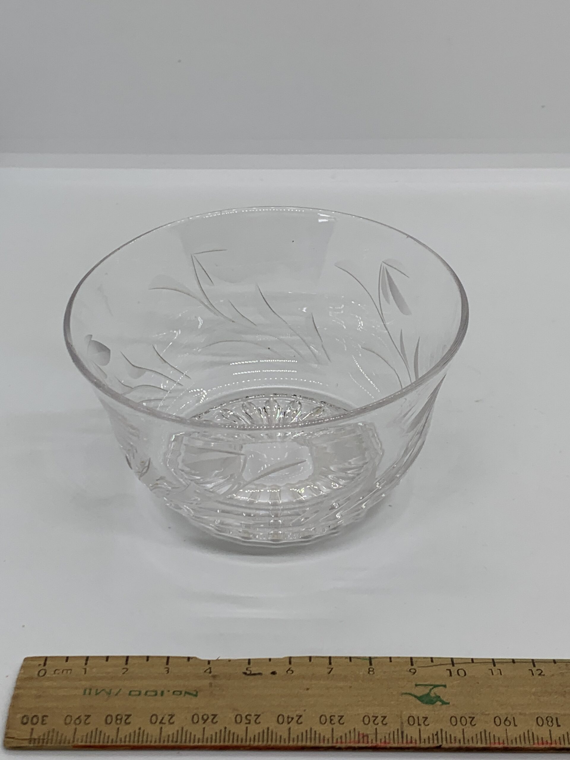 Stuart Crystal Dish 11cm wide - Vintage Keepsakes