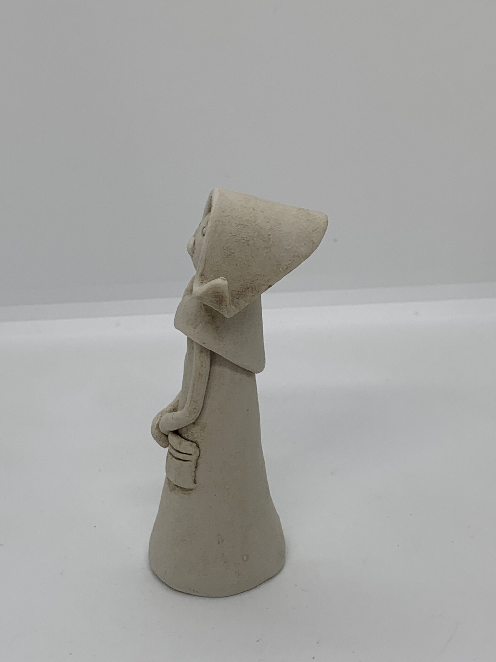 Small Pottery Nun stamped Rawling on base 10.5cm - Vintage Keepsakes