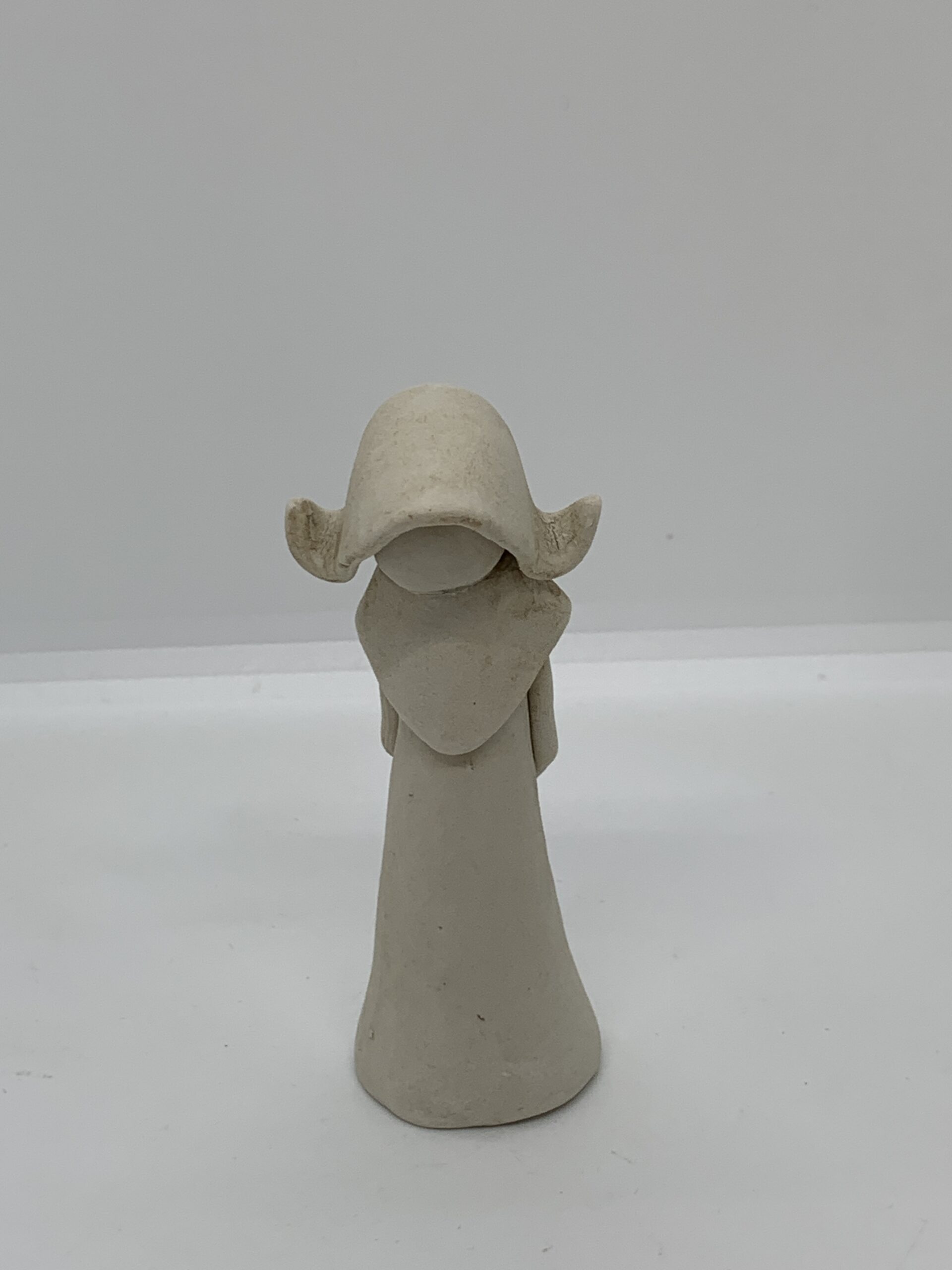 Small Pottery Nun stamped Rawling on base 10.5cm - Vintage Keepsakes