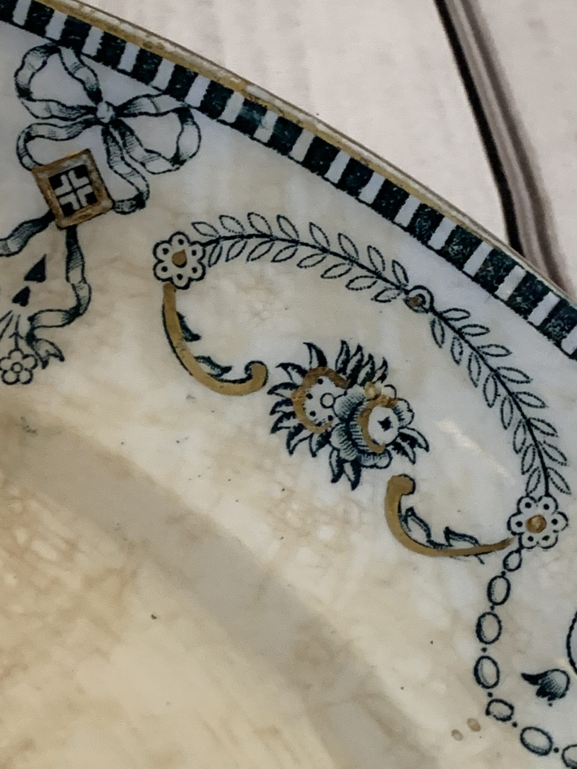 Vintage Kendall Pattern Oval Ceramic Platter 45cm (as pictured ...