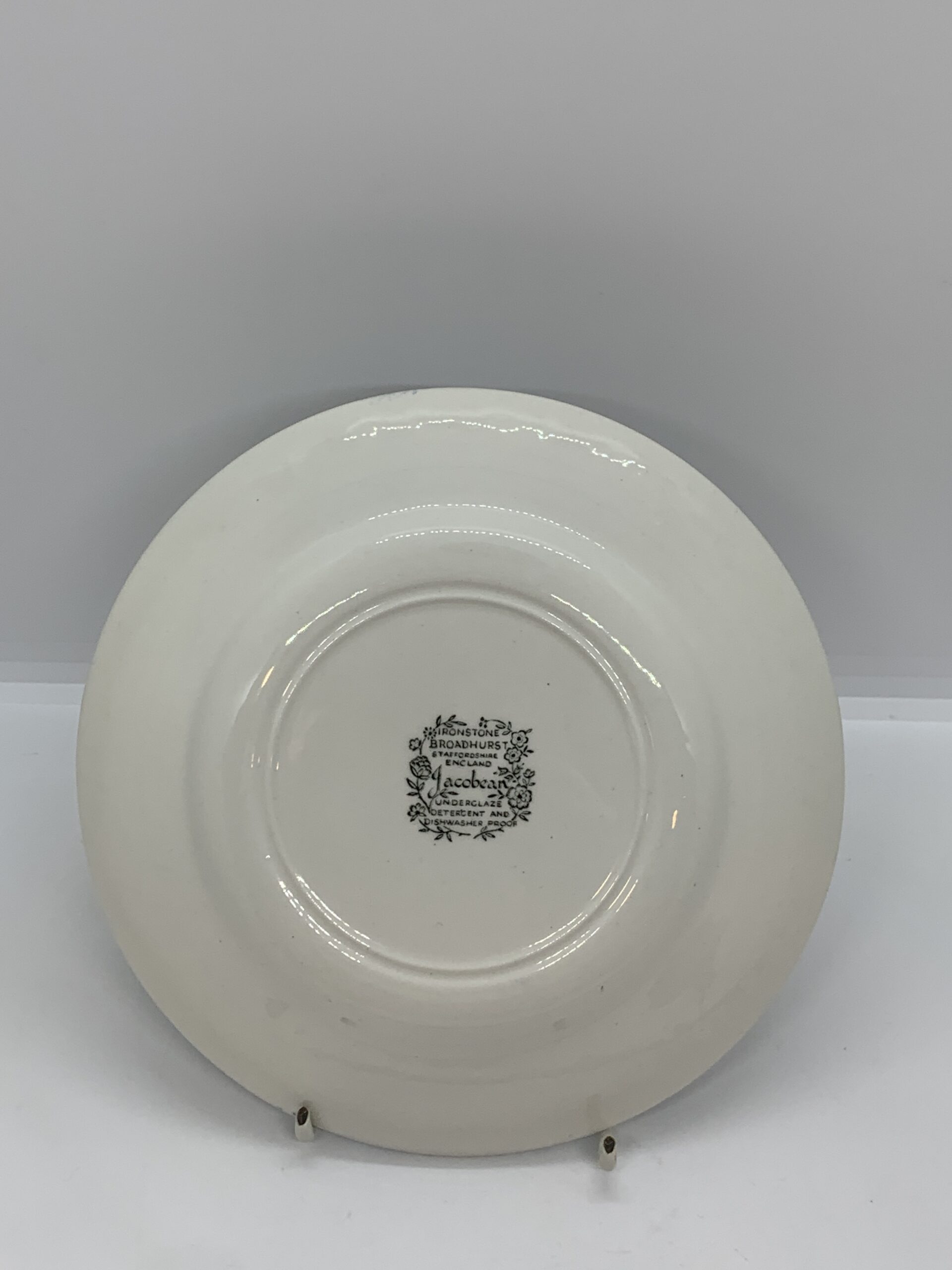 Ironstone Broadhurst Jacobean Plate 17cm - Vintage Keepsakes