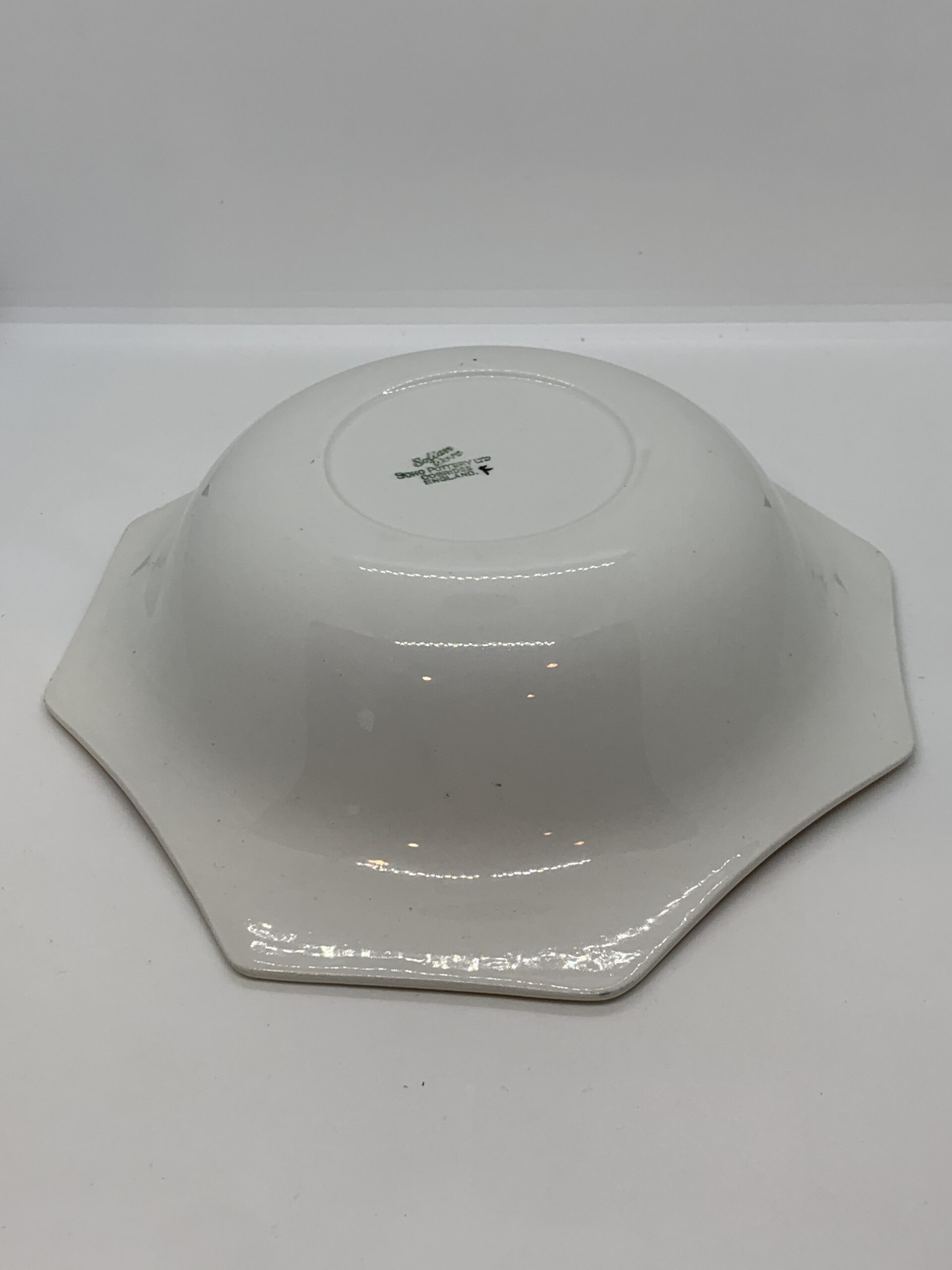 Solian Ware (Soho Pottery) Bowl Fruit Pattern 25cm - Vintage Keepsakes